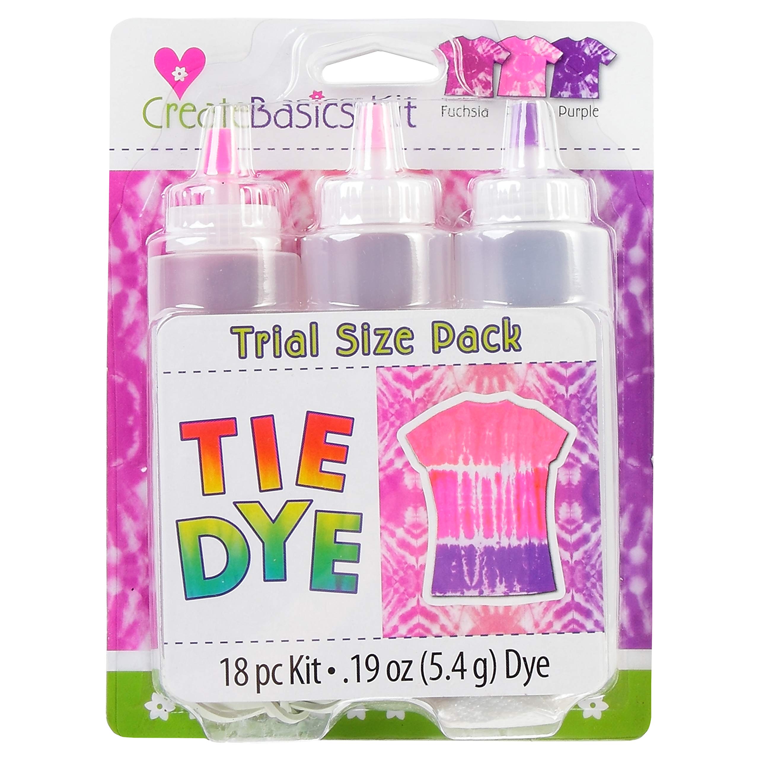 Amazon.com: CreateBasics Princess Tie Dye Kit, 3 Piece