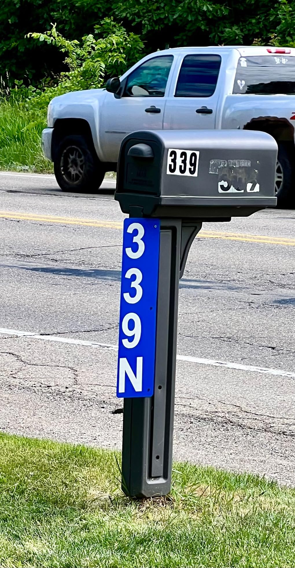 Amazon.com : Reflective Custom Address SIGN – Reflective Address ...