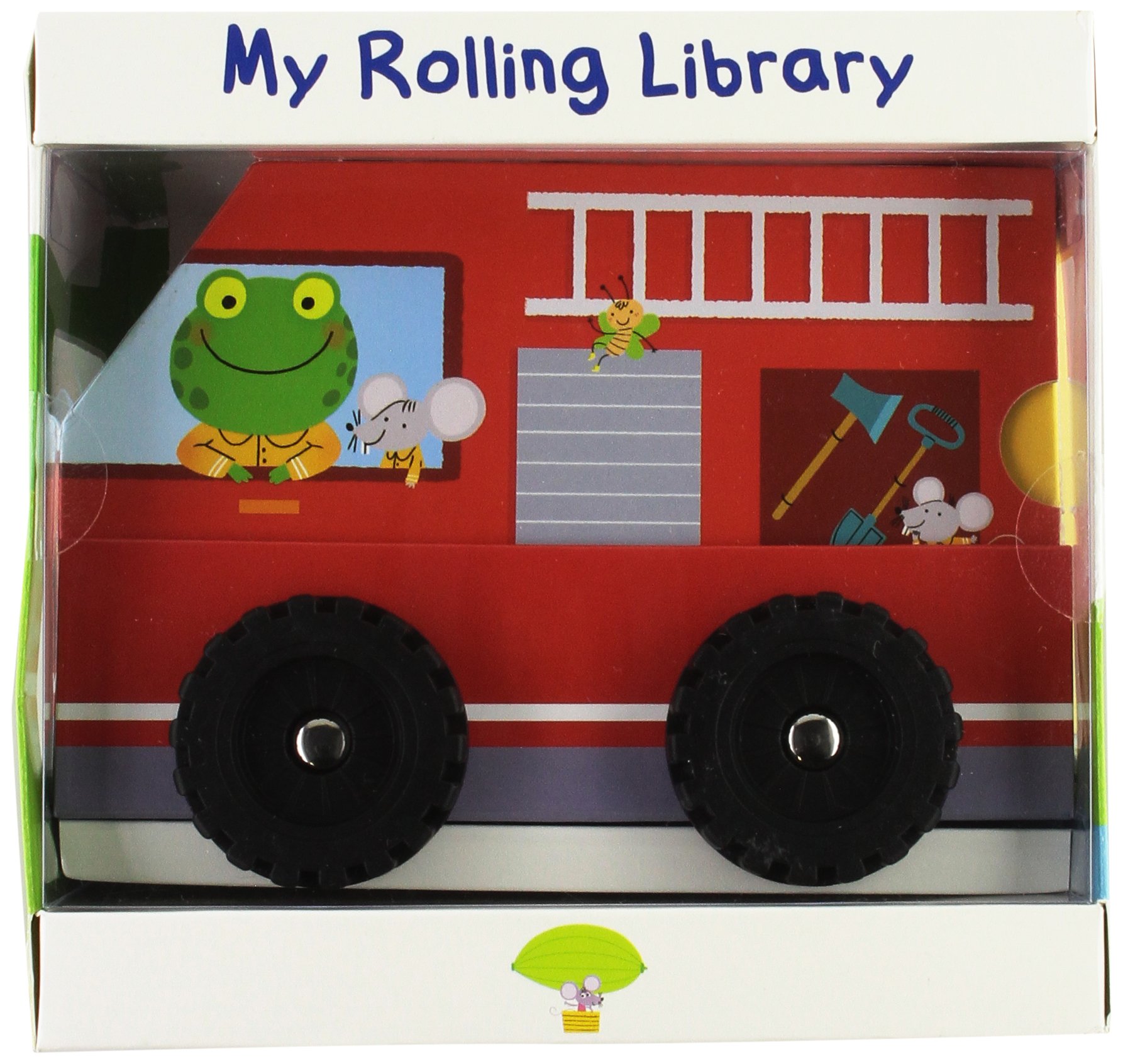 MY ROLLING LIBRARY FIRE TRUCK : Amazon.in: Books