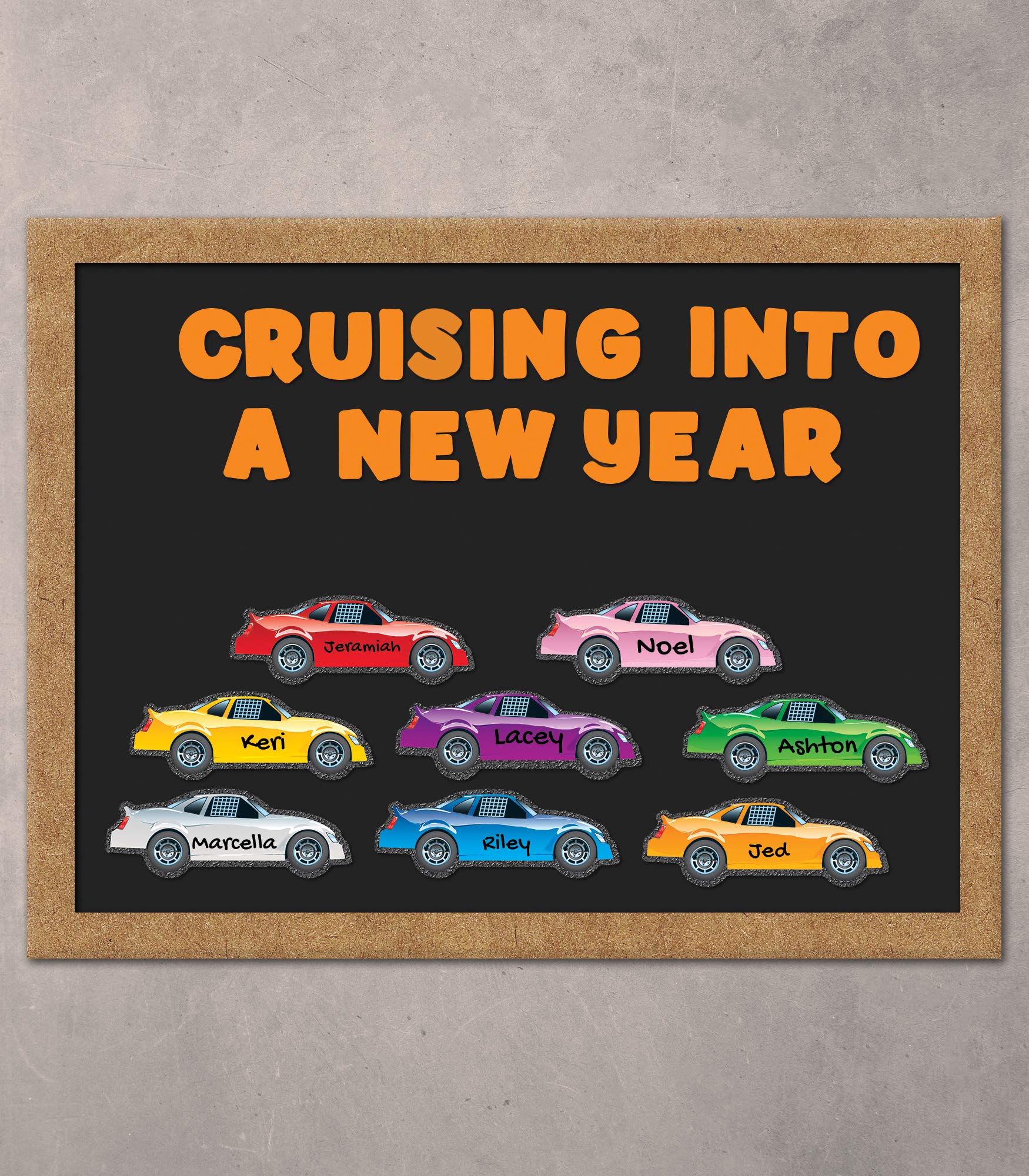 Snapklik.com : Carson Dellosa 36-Piece Race Car Cutouts, Colorful ...