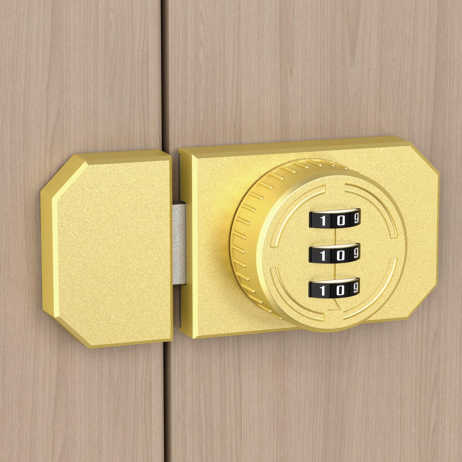 Snapklik.com : Mechanical Keyless Cabinet Lock, 3-Digit Combination ...