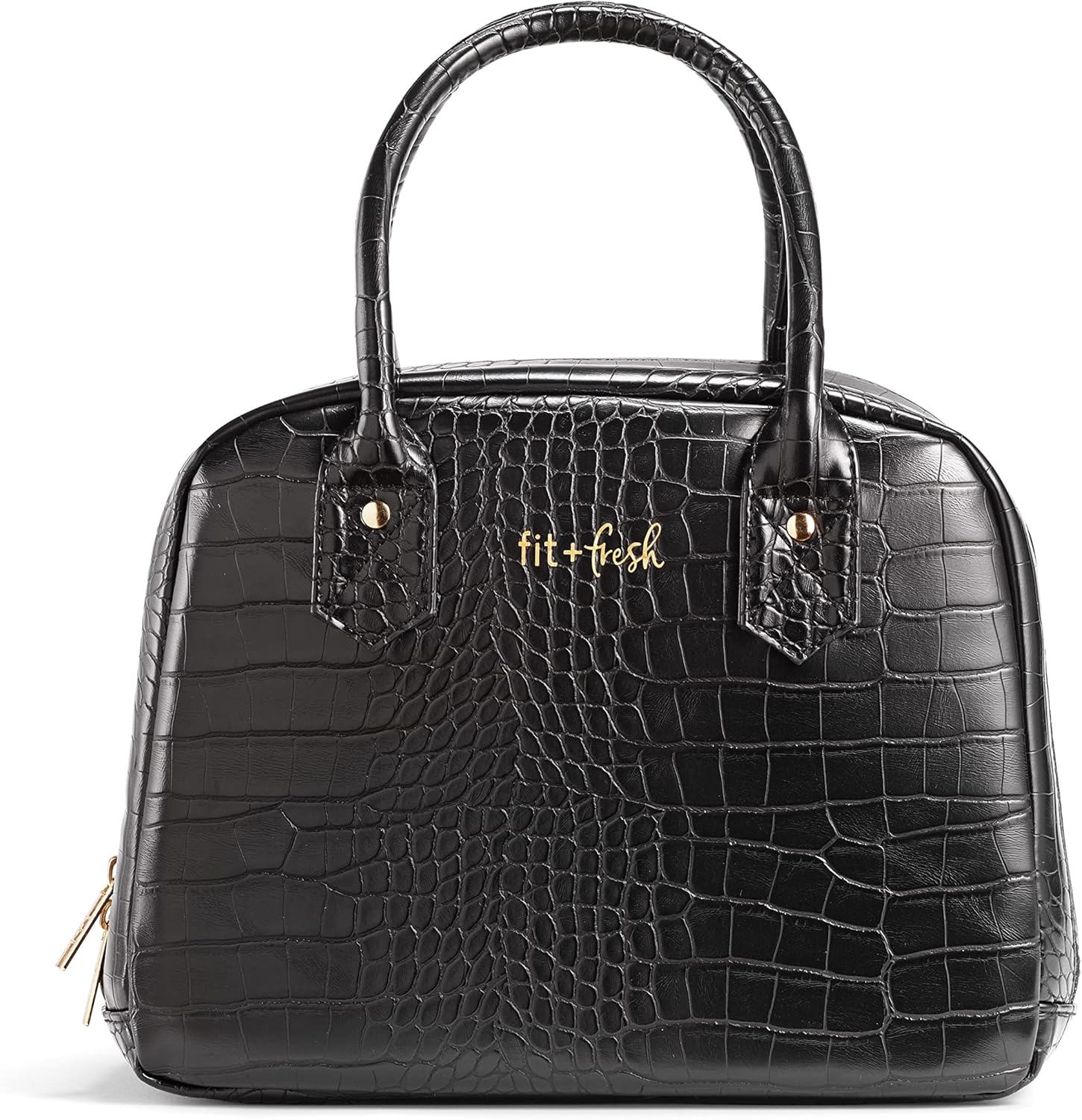 Amazon.com: Fit+Fresh Faux CROC Adult Insulated Lunch Bag women love as ...