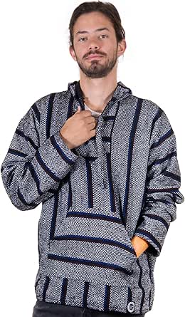 Orizaba Original Drug Rug - Black White Red Blue Zigzag - Champlain S ...