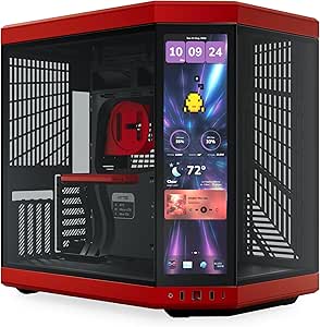 Amazon | HYTE Y70 Touch Infinite Black/Cherry | HYTE | PCケース 通販