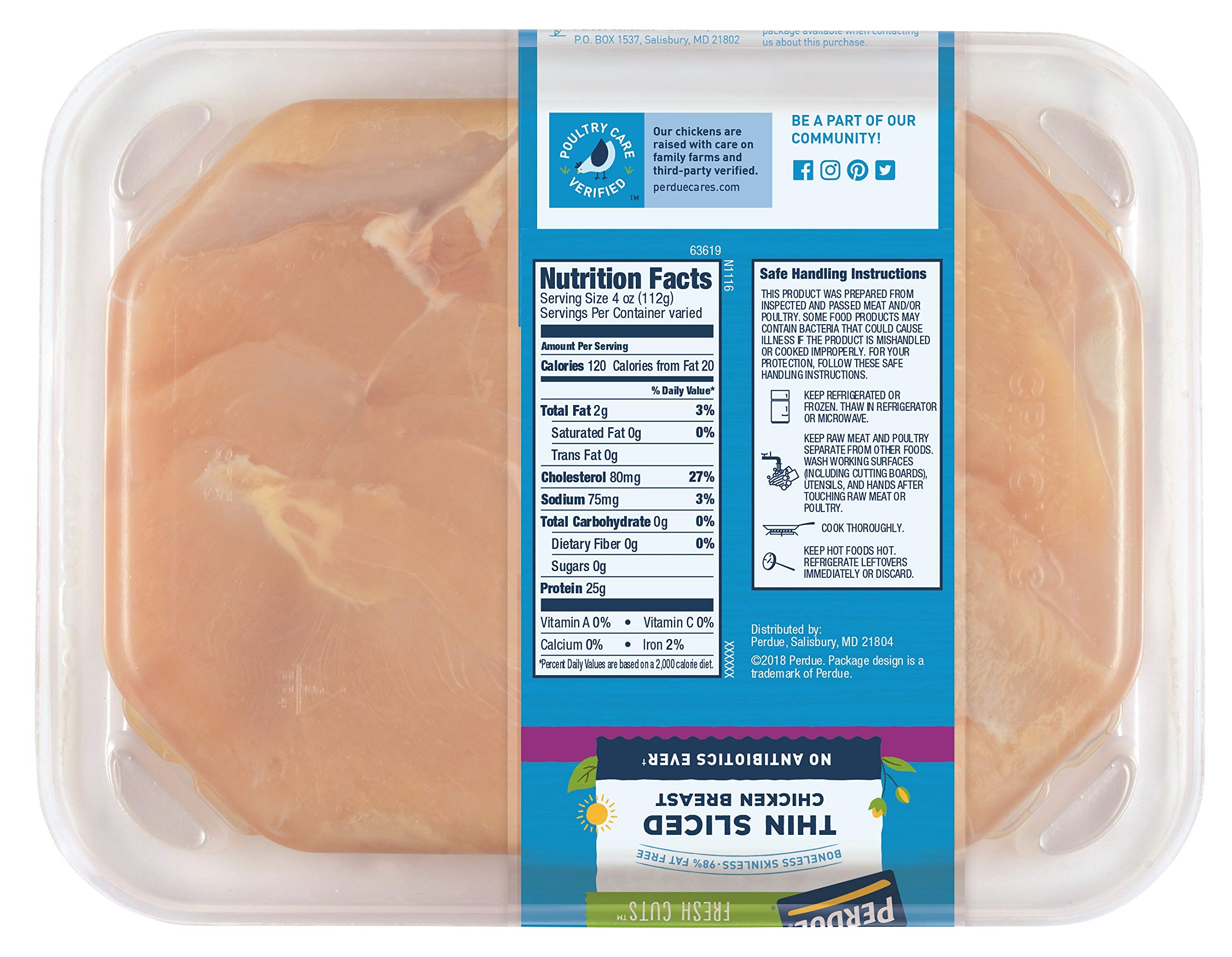 Pollo Purdue En Rodajas Finas Amazon.com: Perdue Perfect Portions,