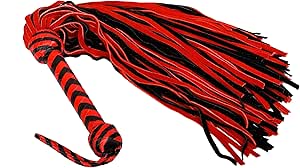 Amazon.com: Flogger Real Genuine Cow Hide Suede Leather Flogger 100 ...