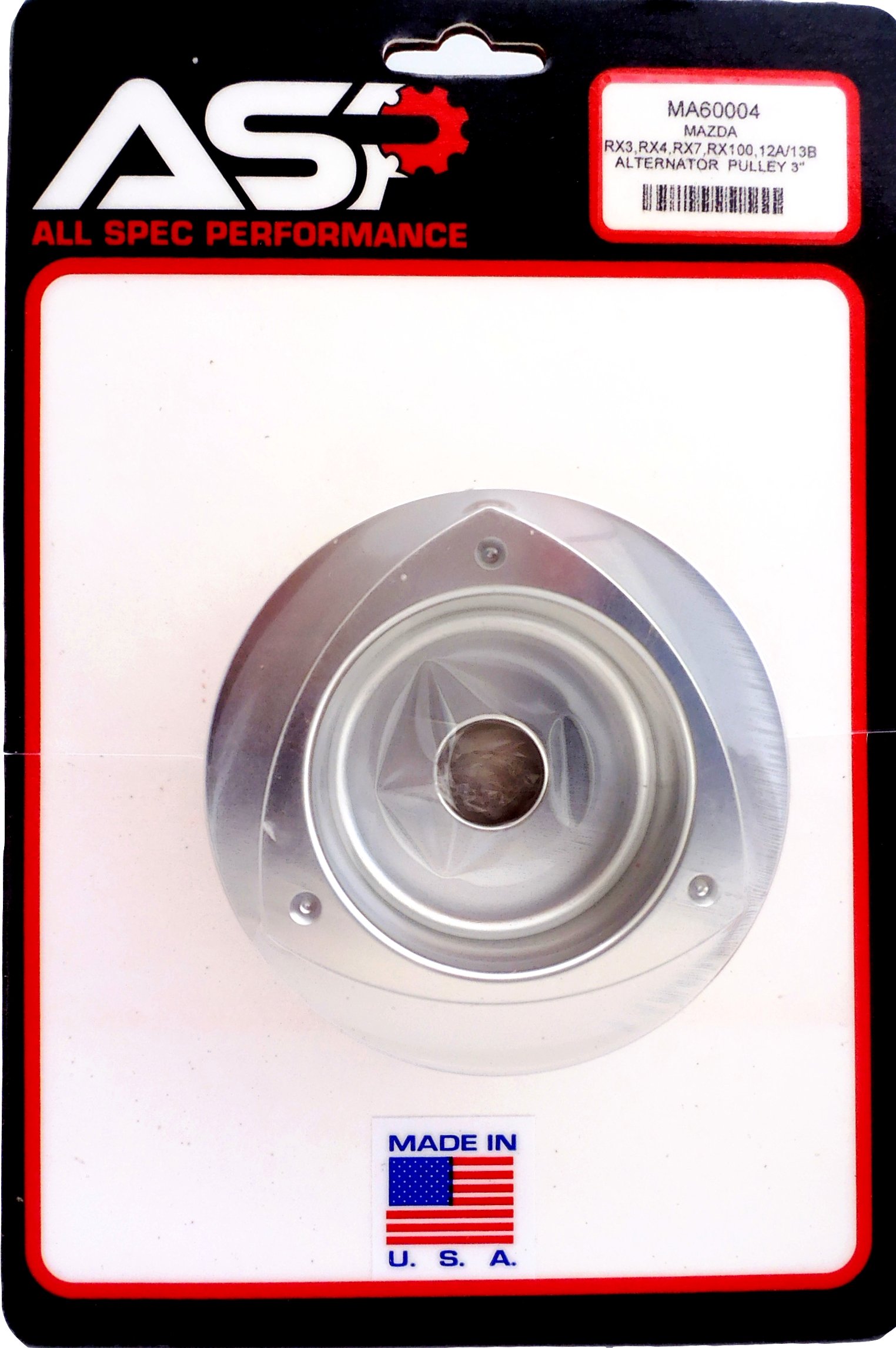 Buy Clear Alternator Pulley Mazda RX7 RX3 RX4 RX2 COSMO 13B 12A ROTARY ...