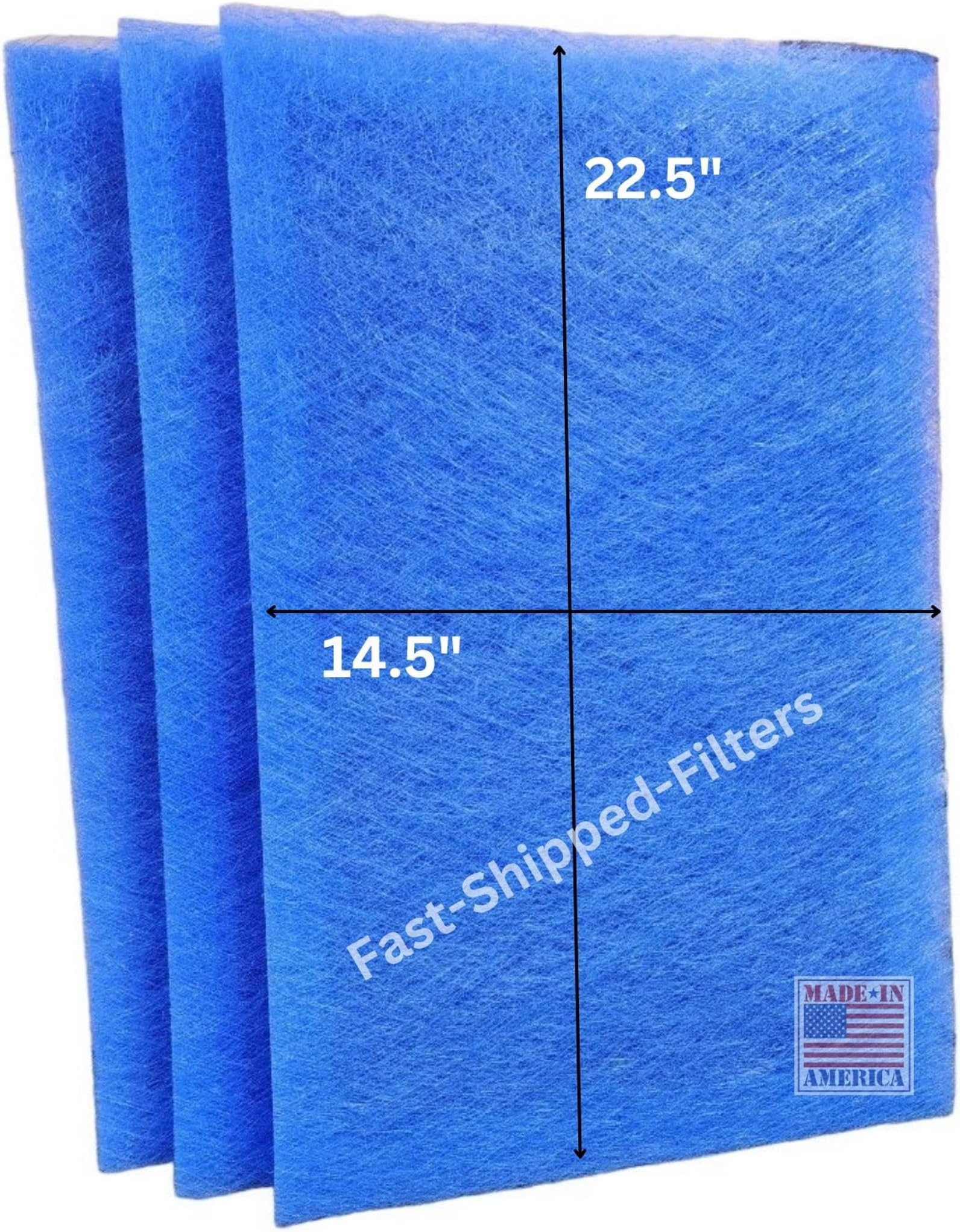 Amazon.com: Fast-Shipped-Filters 3 Pack 20x25 Replacement Filter Pads ...