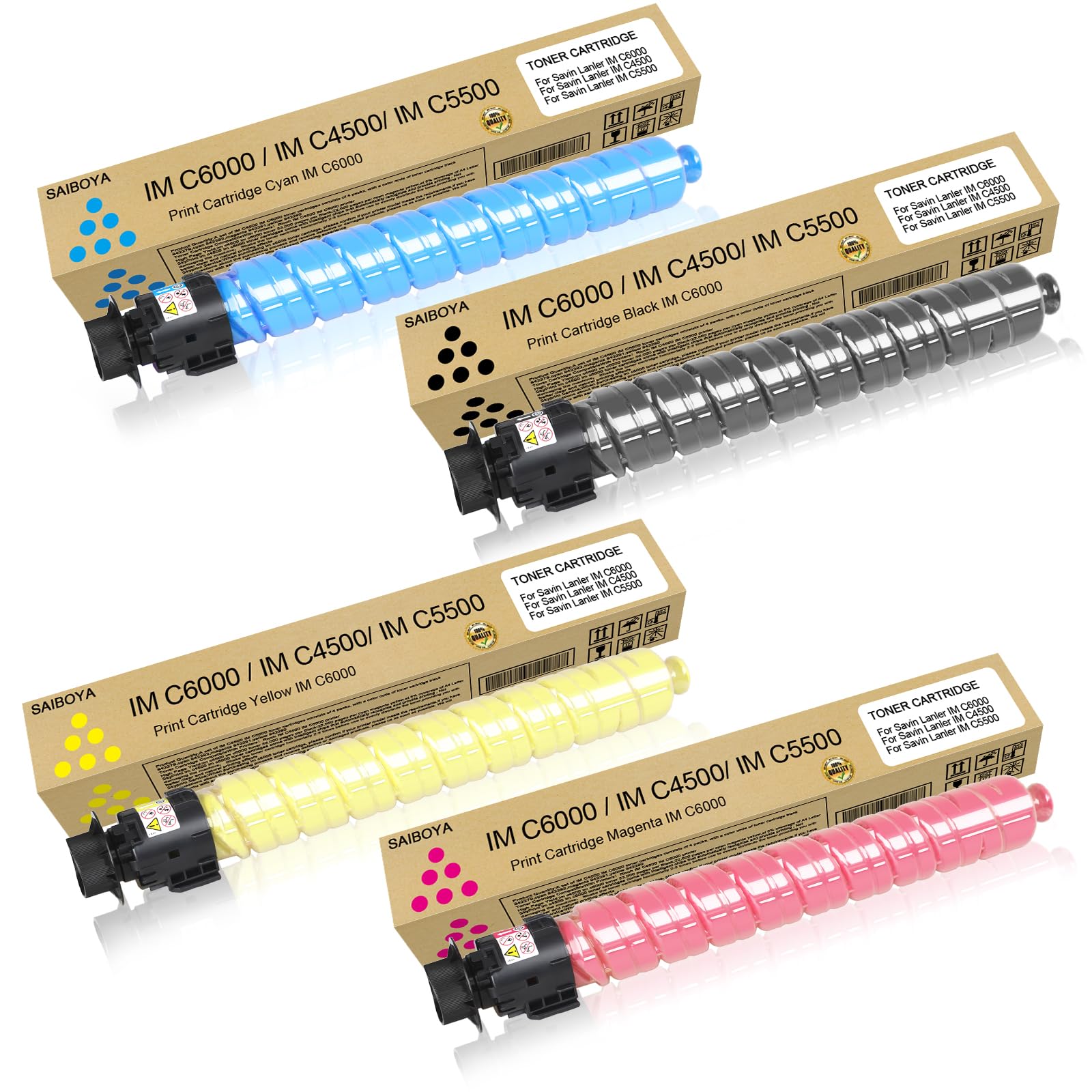Amazon.com: SAIBOYA IMC6000 IMC4500 Toner Cartridge Replacement for ...