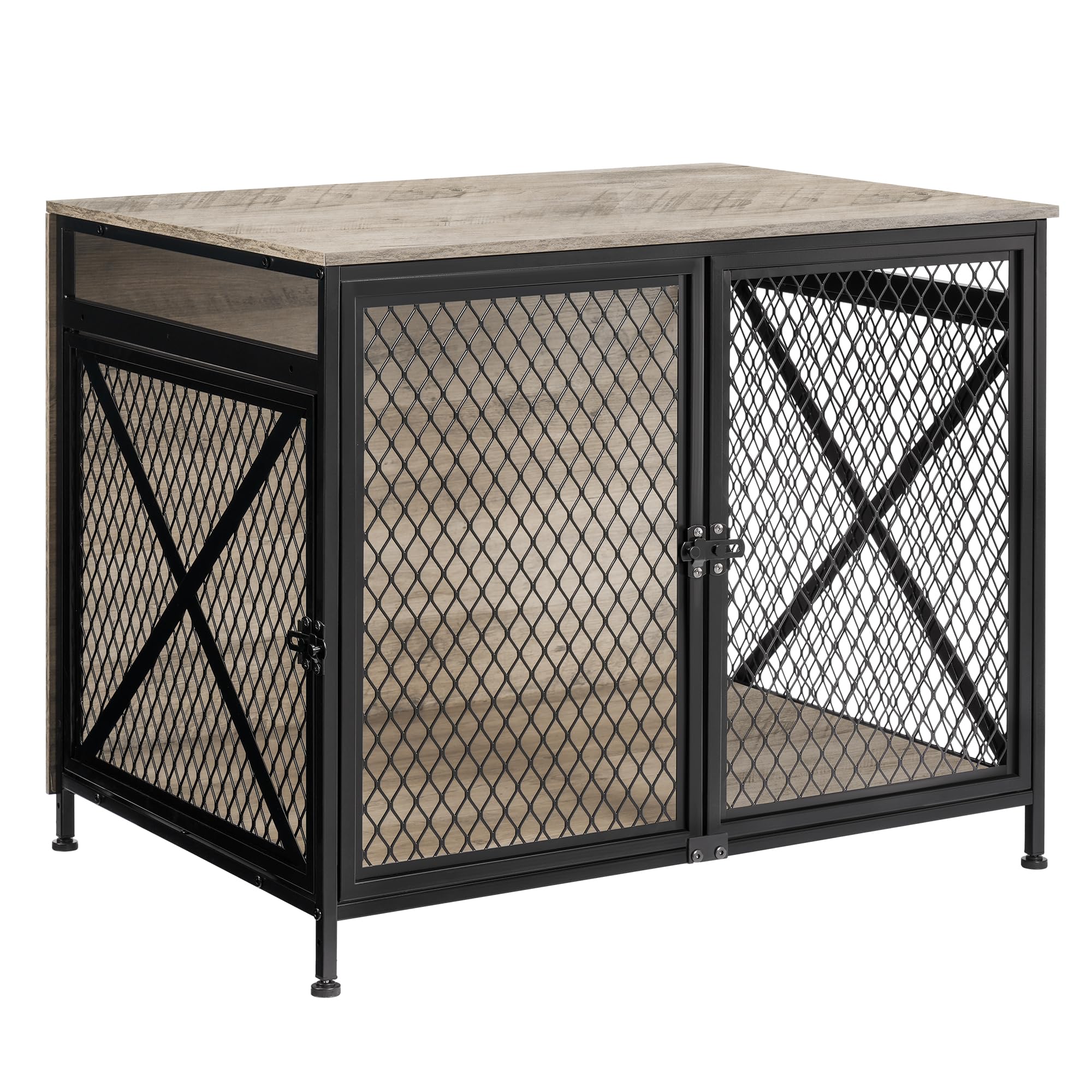 Snapklik.com : DWANTON Dog Crate, 31.5" L, Three-Door Kennel Expansion ...