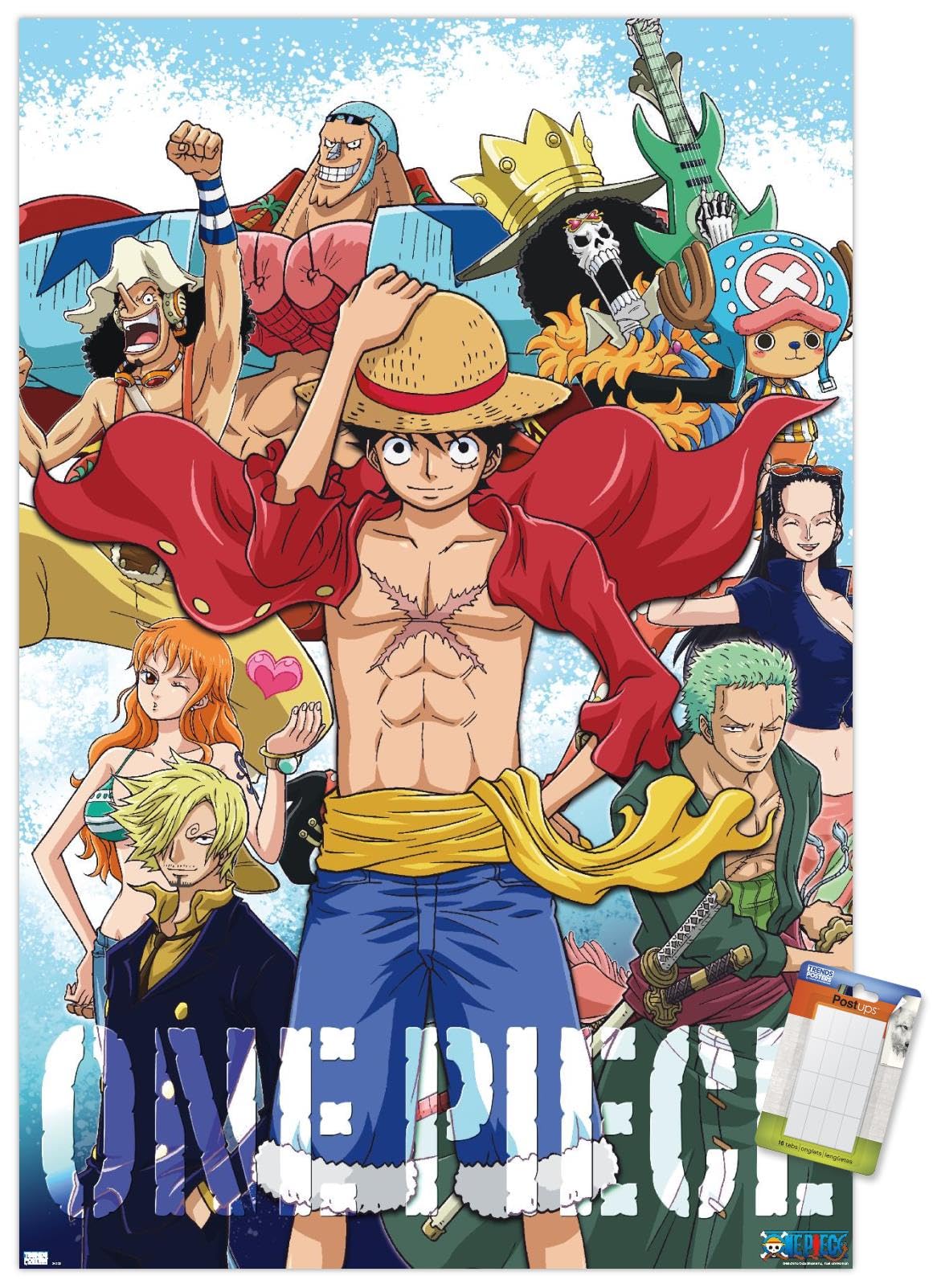 Amazon.com: Trends International One Piece - Crew Wall Poster, 22.37" x ...