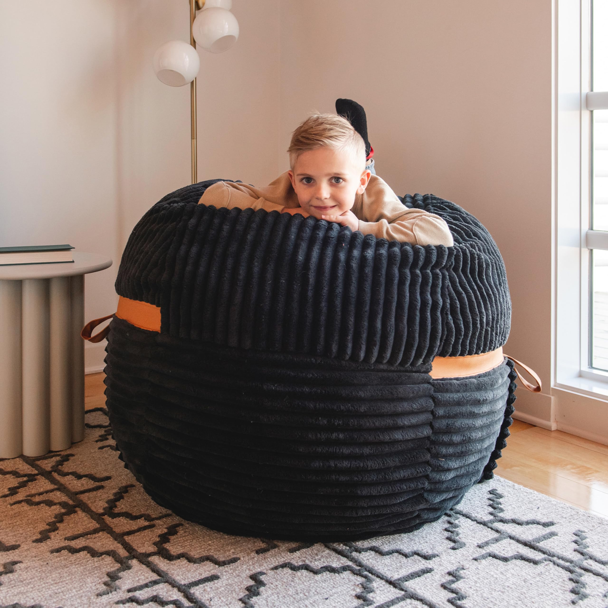 Snapklik.com : Big Joe Fuf Medium Foam Filled Bean Bag Chair