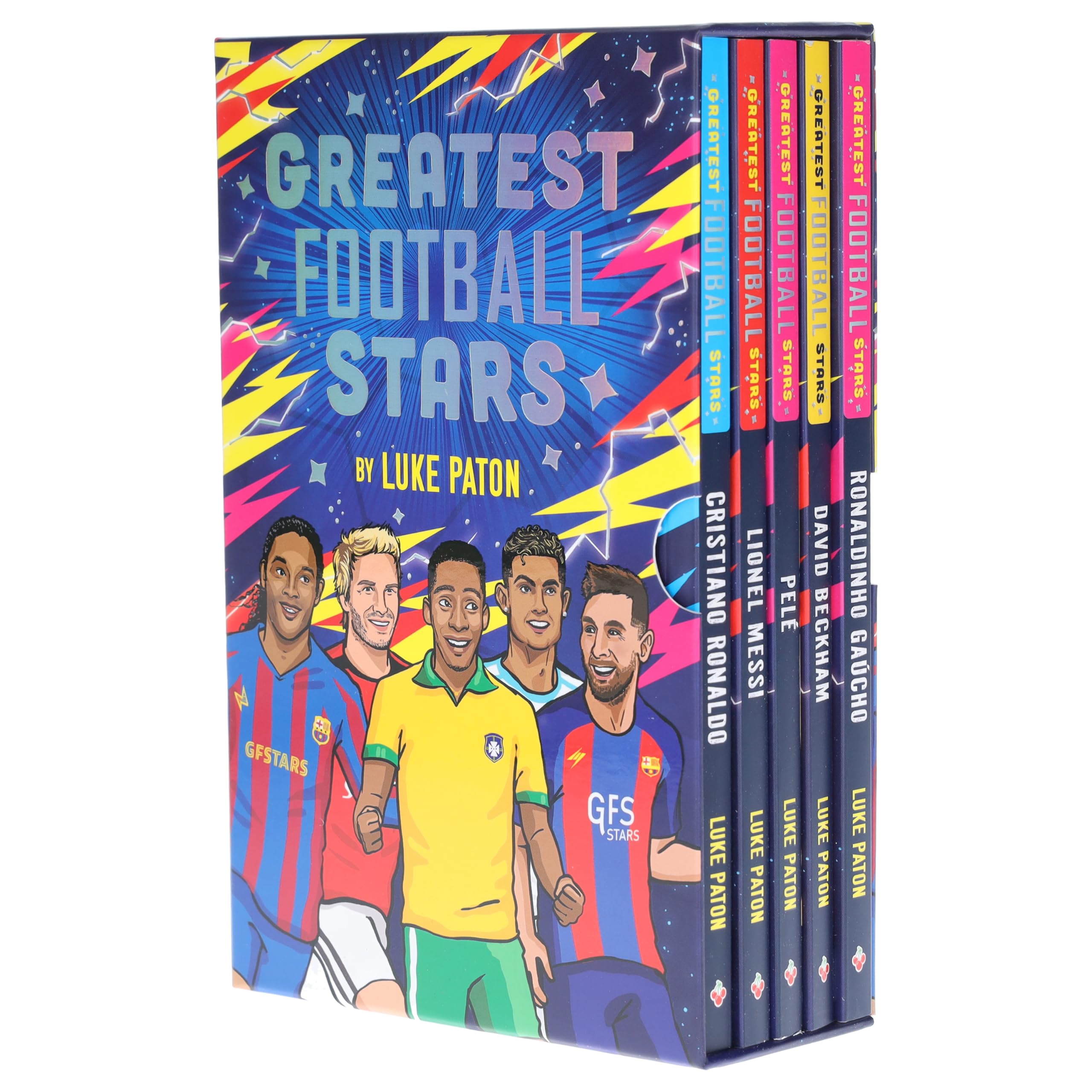 The Greatest Football Stars 5 Books Collection Box Set (Cristiano ...