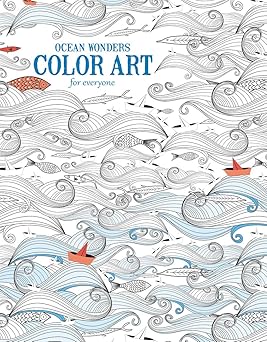 Ocean Wonders (Color Art for Everyone): Leisure Arts, Inc ...