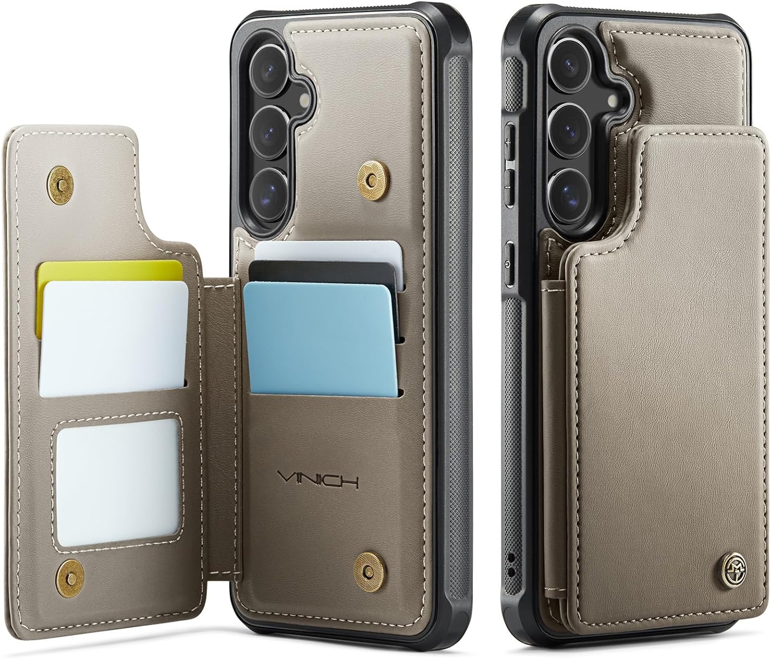 Amazon.com: Vinich for Samsung Galaxy S25 Plus Wallet Case with Card Holder, RFID Blocking ...