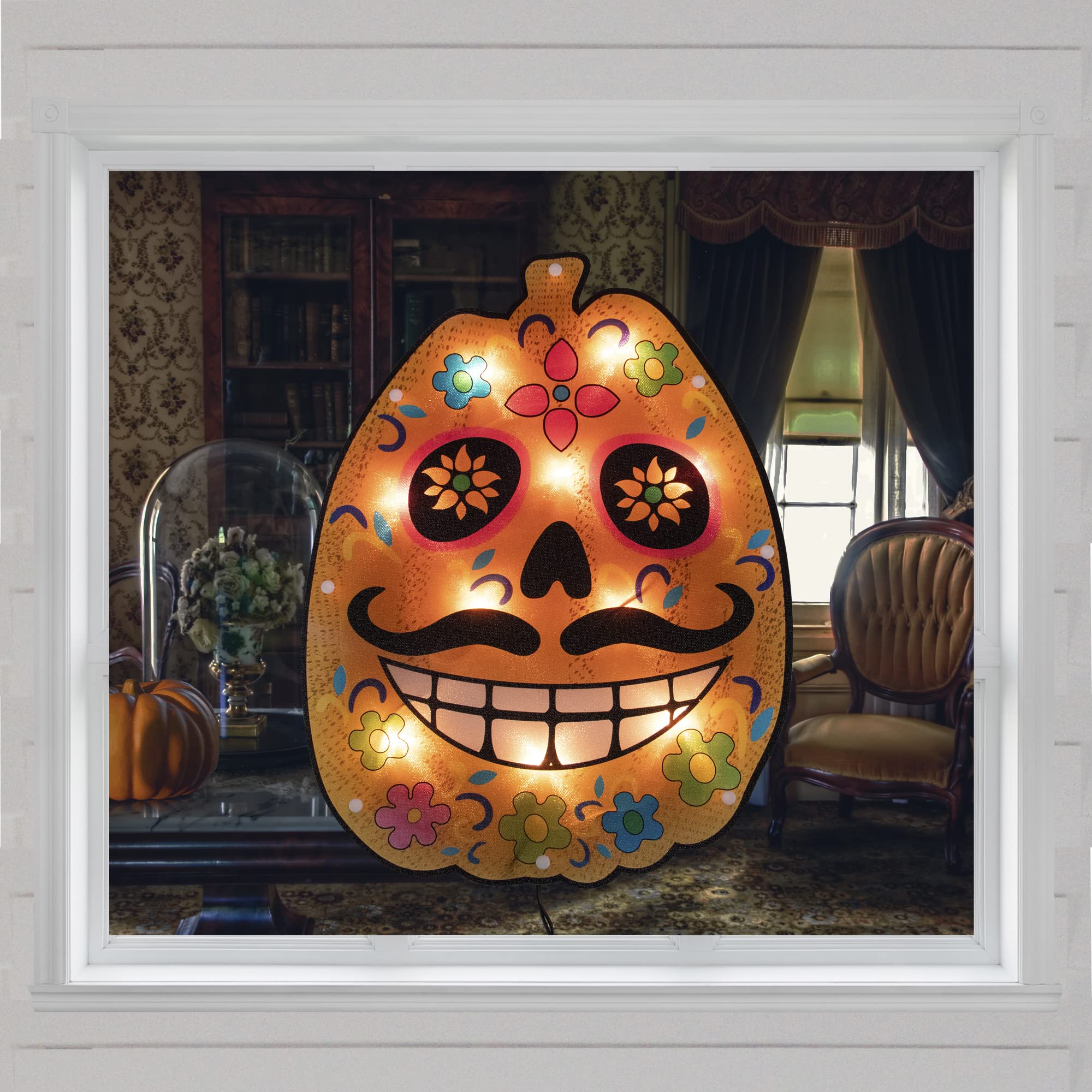 Sugar Skull Jack O Lanterns