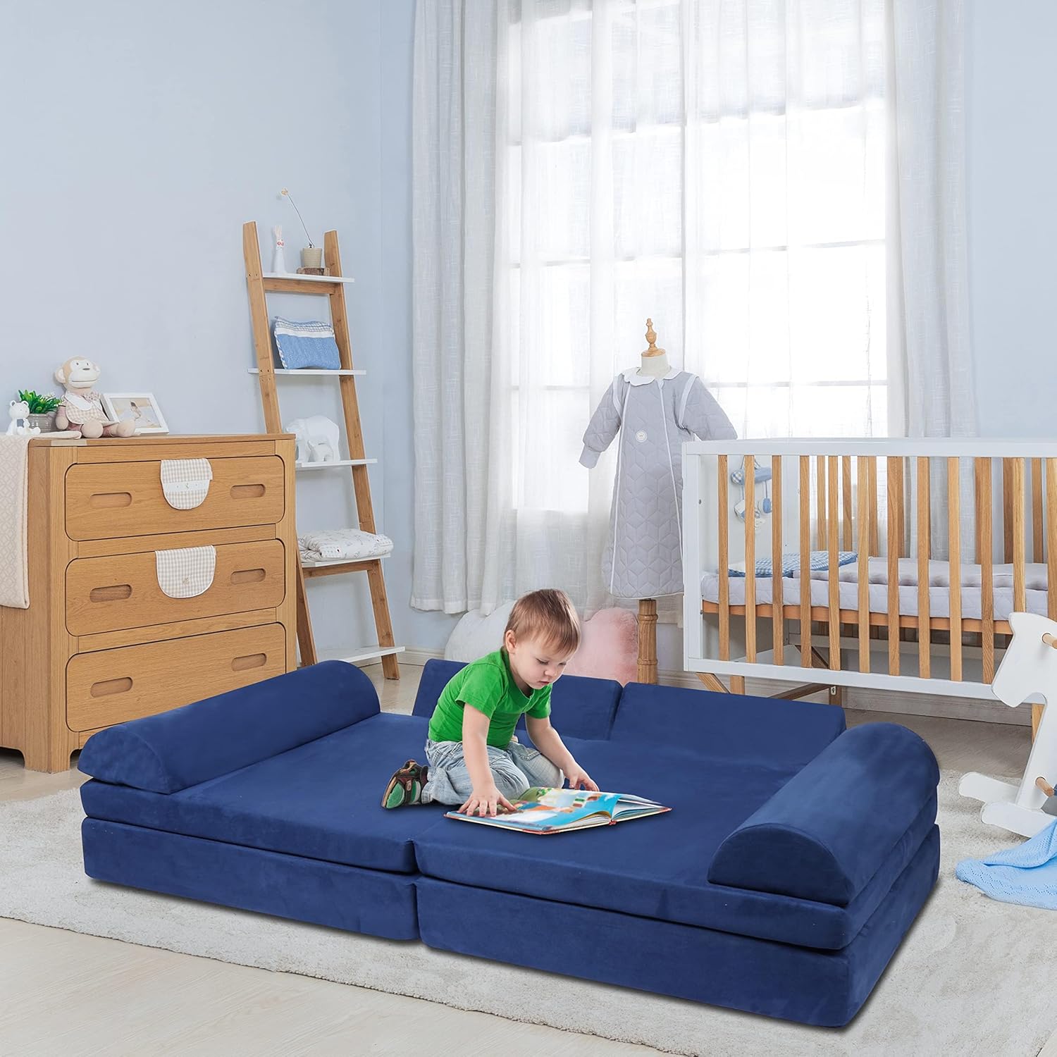 Play Couch for Kids Imaginative Furniture,6 pcs Kids Couch, Modular ...