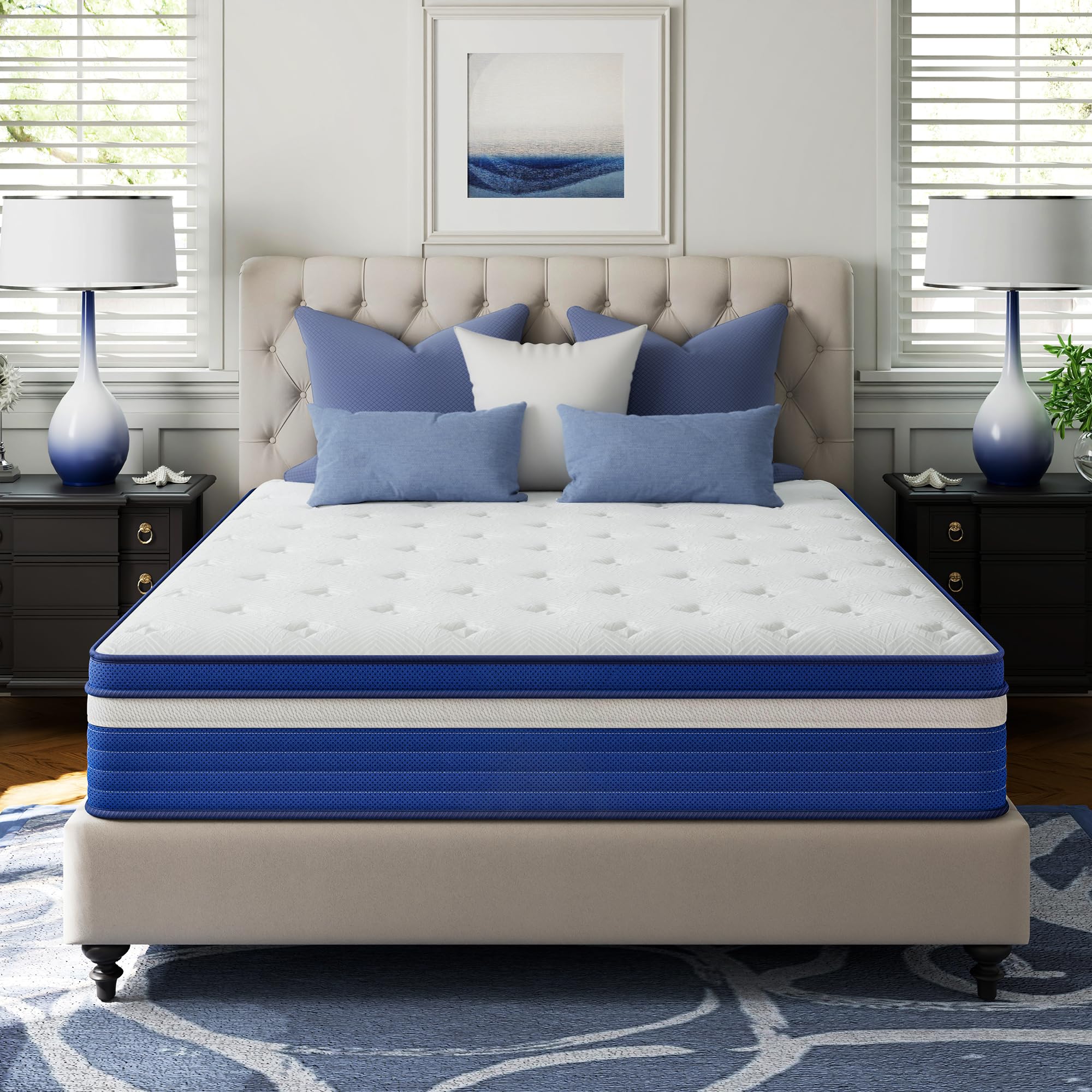 Amazon.com: Erubry King Size Mattress, King Mattress 10 Inch with ...