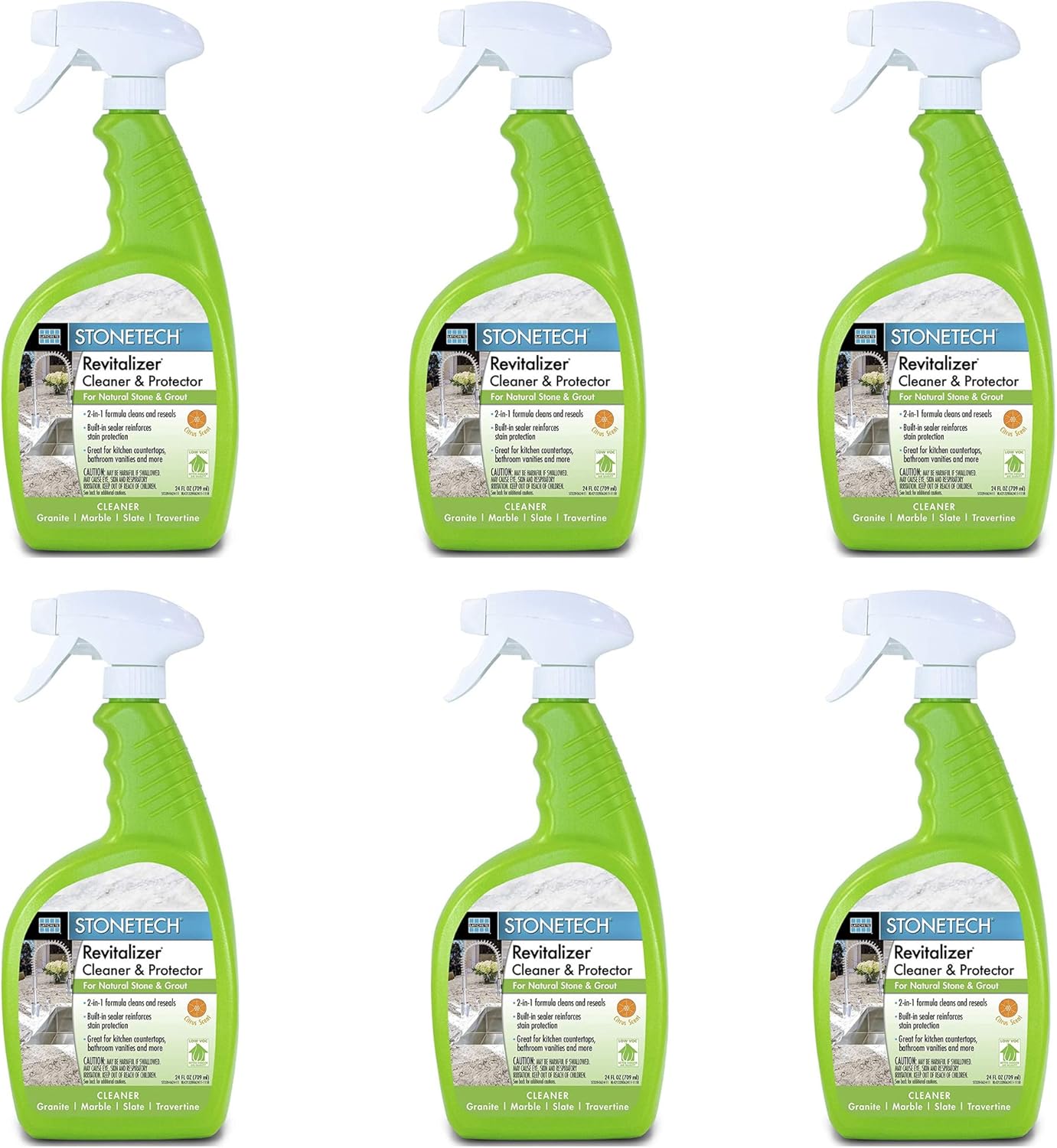 Amazon.com: StoneTech Revitalizer Ready to Use Countertop Cleaner and ...