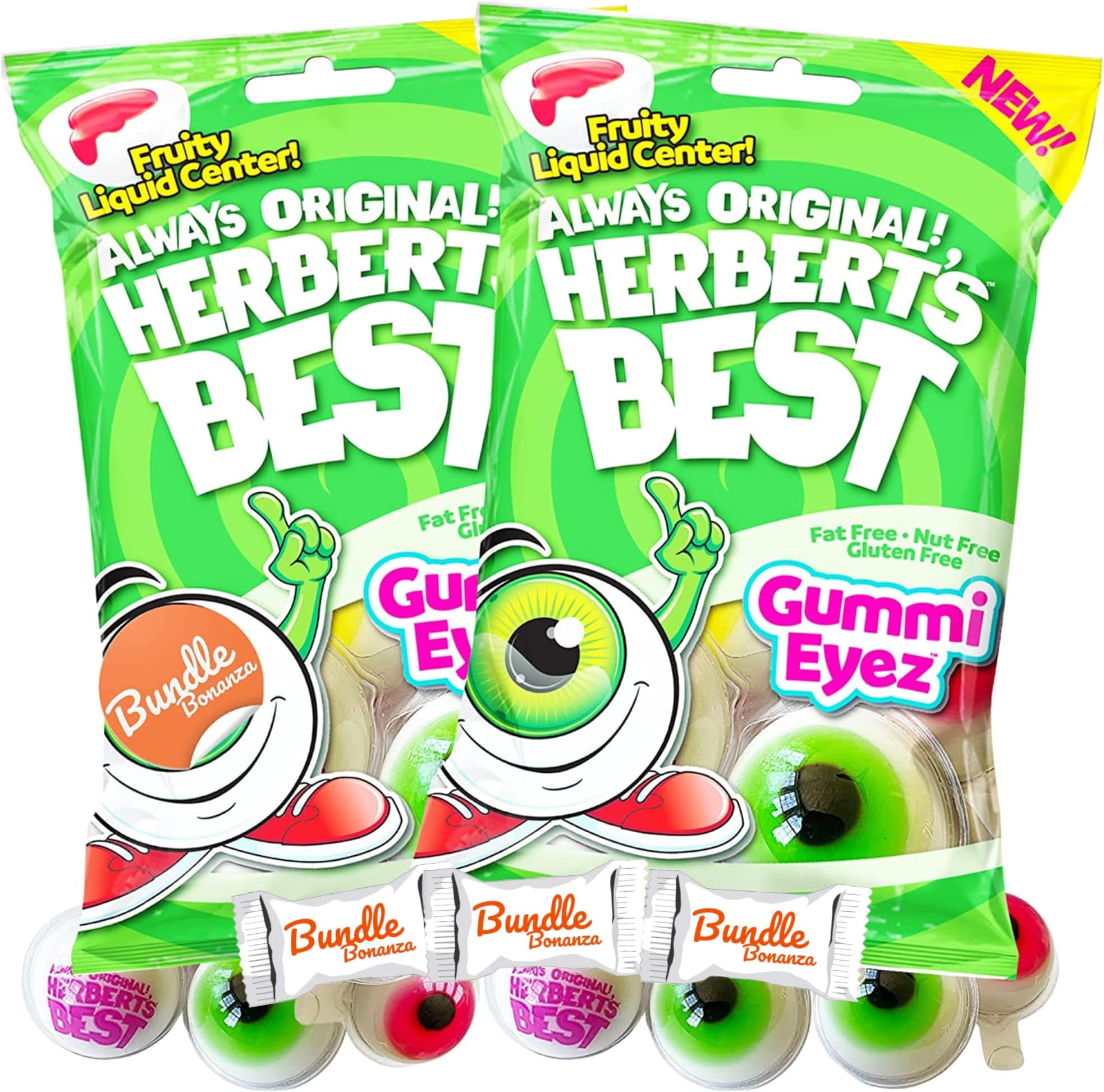 Amazon.com : Fusion Select Eye Popping Gummies - Sweet Eyeball Candy ...