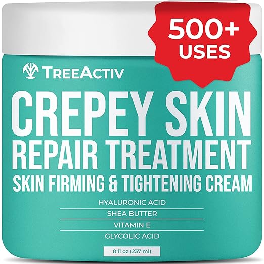 Amazon.com : TreeActiv Crepey Skin Repair Treatment, 8oz, Firming Crepe ...