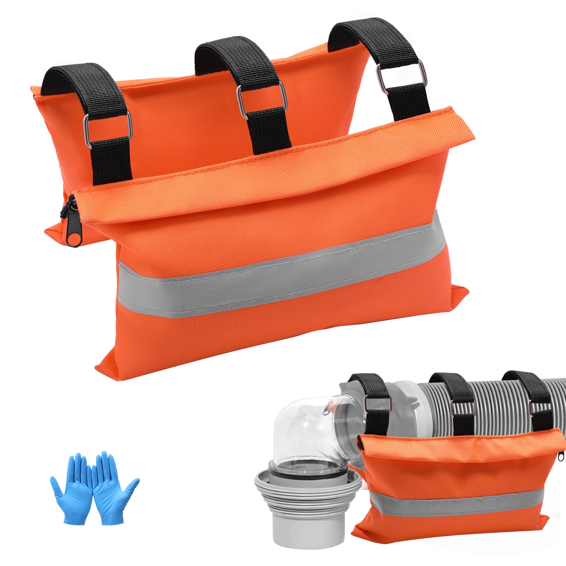 Amazon.com: RV Sewer Weight Bag with Reflective Strip(Gloves included ...
