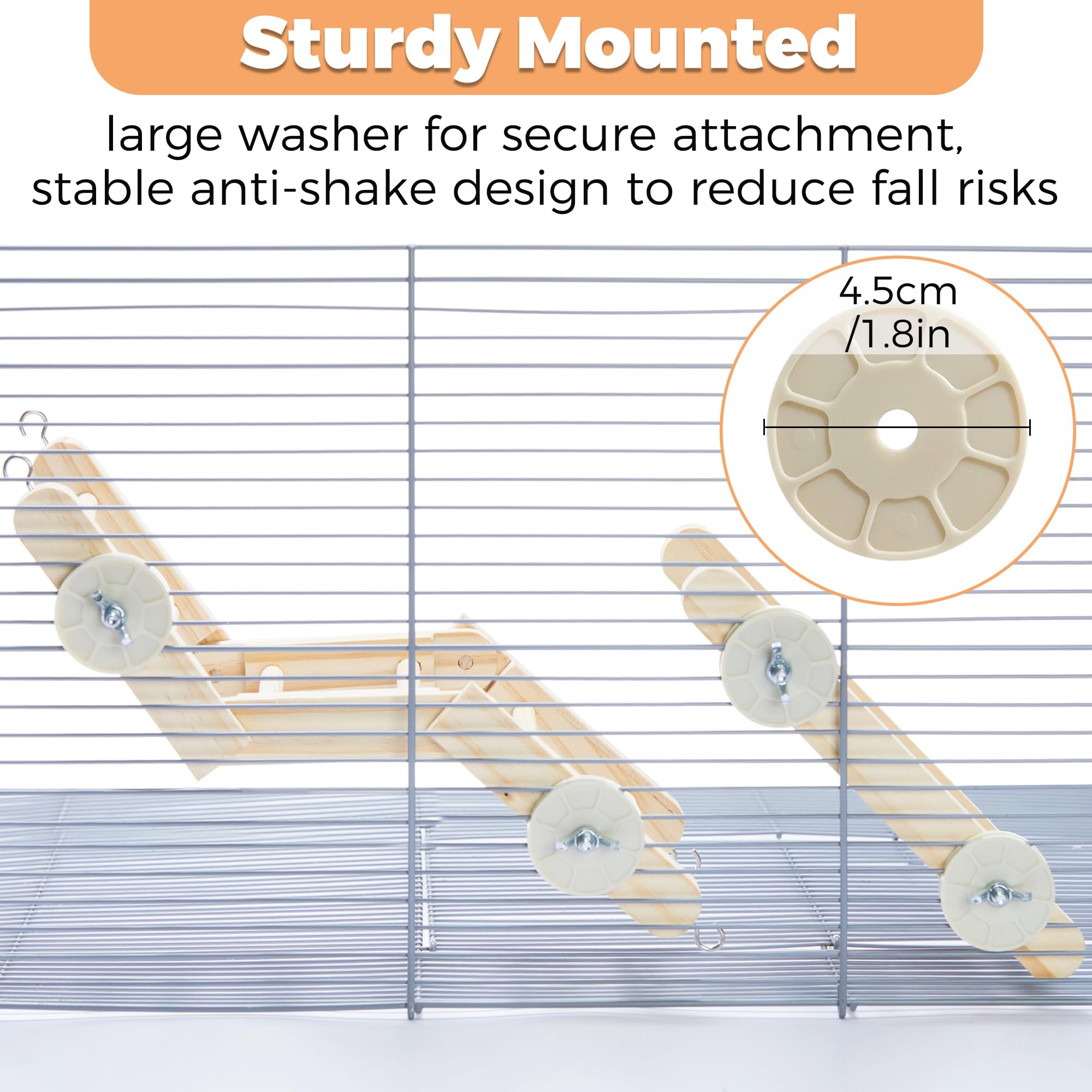 Snapklik.com : Flexible Wooden Rat Climbing Toys For Cage, Adjustable ...