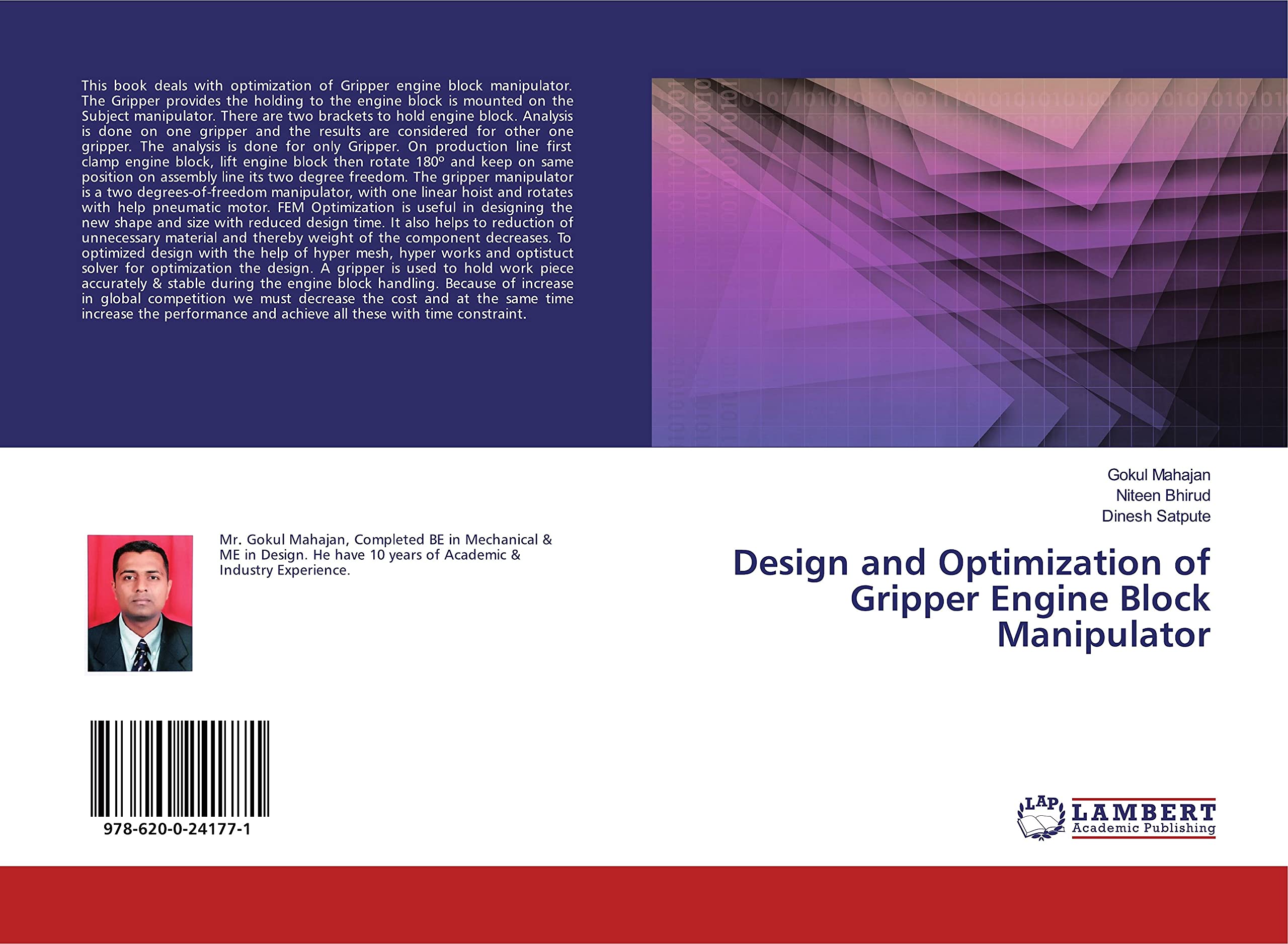 Design and Optimization of Gripper Engine Block Manipulator : Dinesh ...