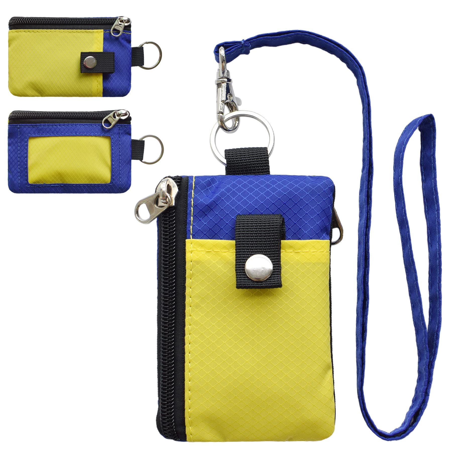 Amazon.com: CHENSPRX Minimalist RFID Blocking Small Wallet with ID ...
