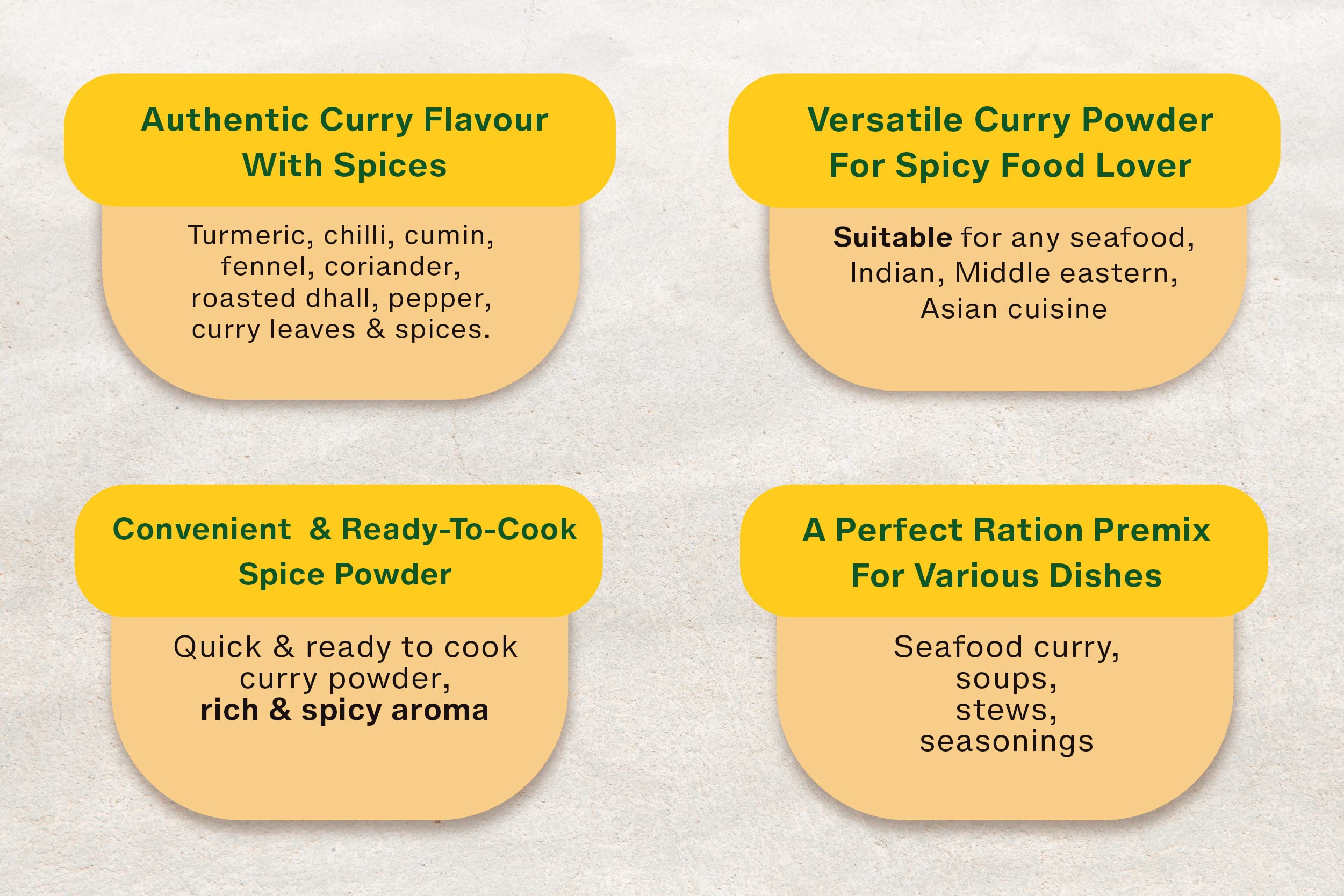 Snapklik.com : Arun Spices Meat Curry Powder 7oz / 200 Grams Serve