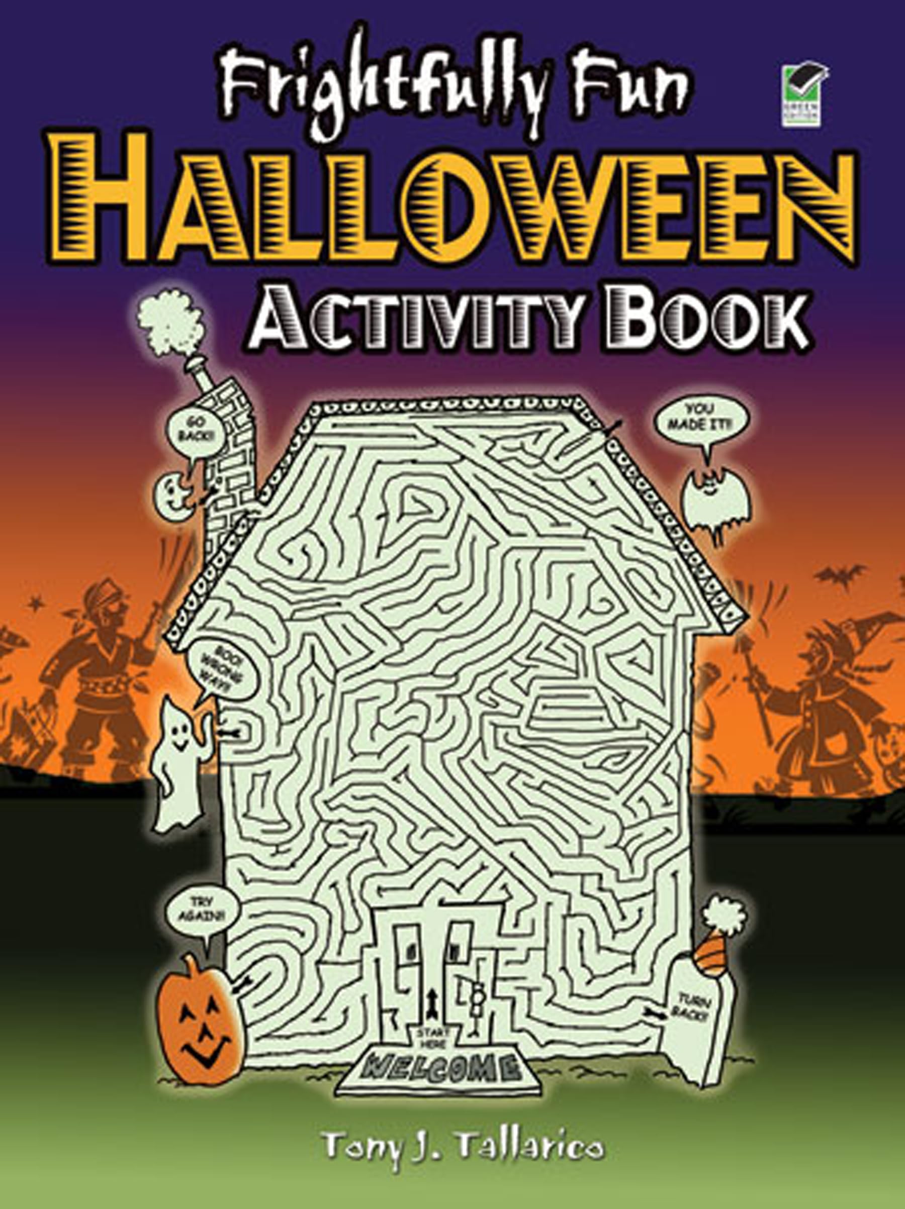 Amazon | Frightfully Fun Halloween Activity Book (Dover Kids Activity ...