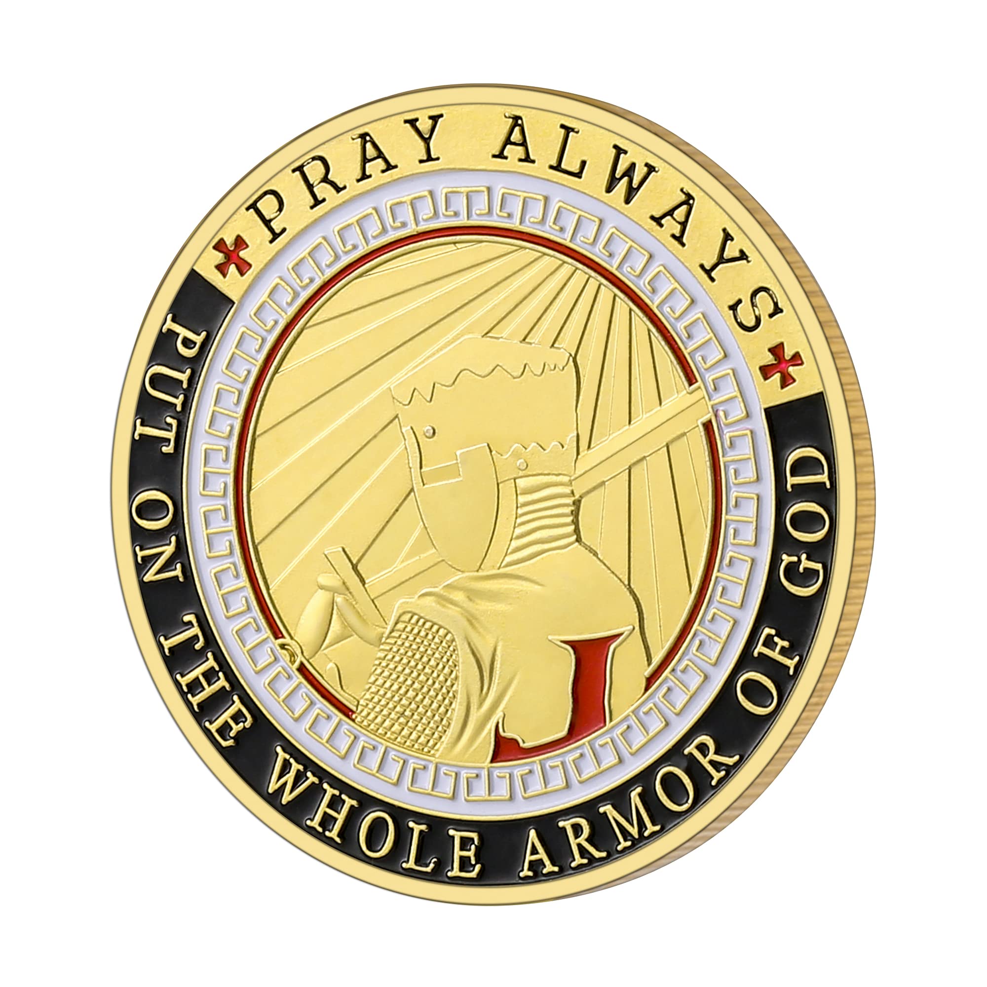 Snapklik.com : Challenge Coin, Armor Of God, Ephesians 6:13-17 ...