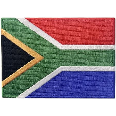South Africa Flag Patch Embroidered African Applique Iron On Sew On ...