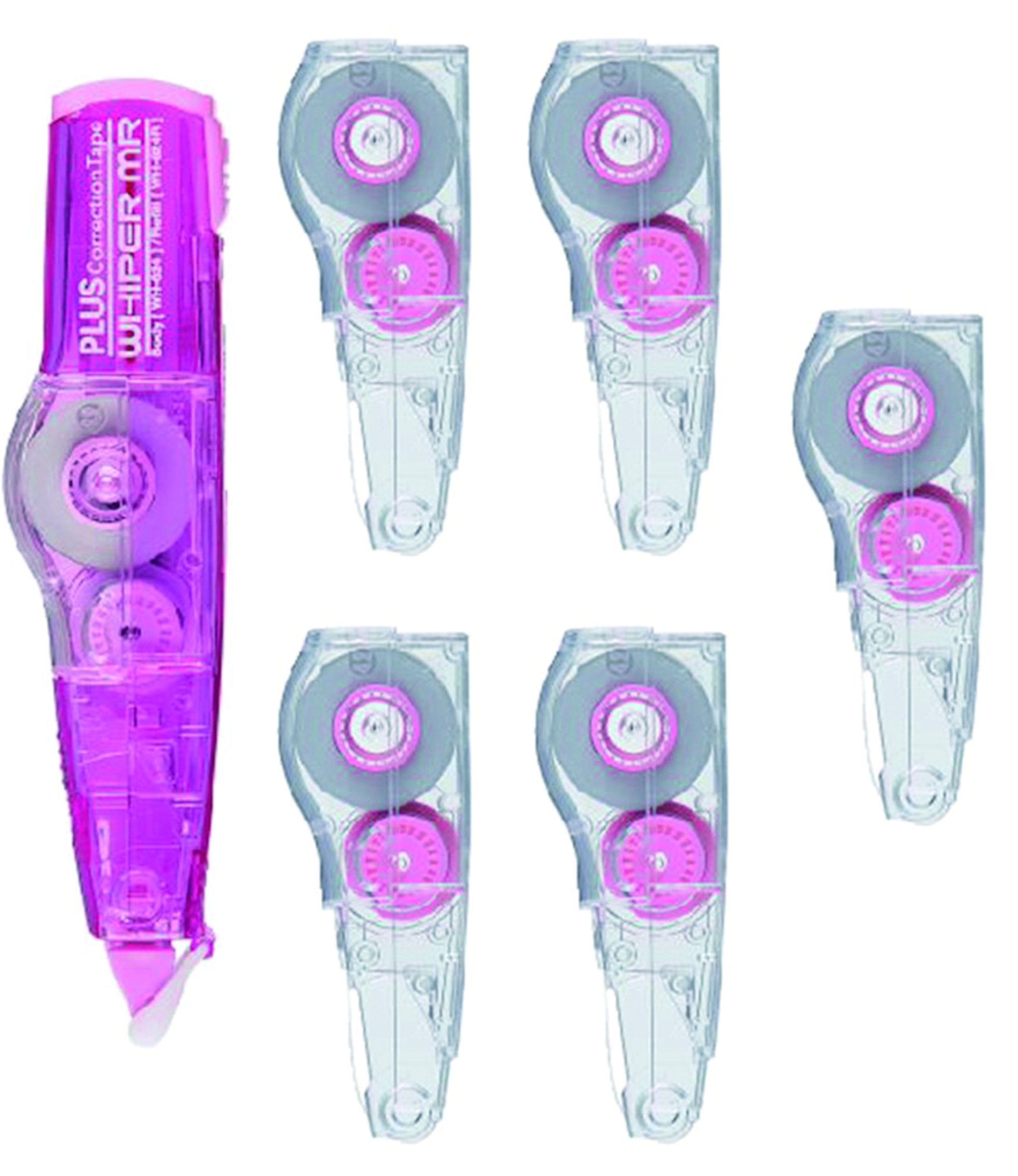 Amazon.com: PLUS Whiper MR - Whiper Mini Roller Correction Tape 4.2mm x ...