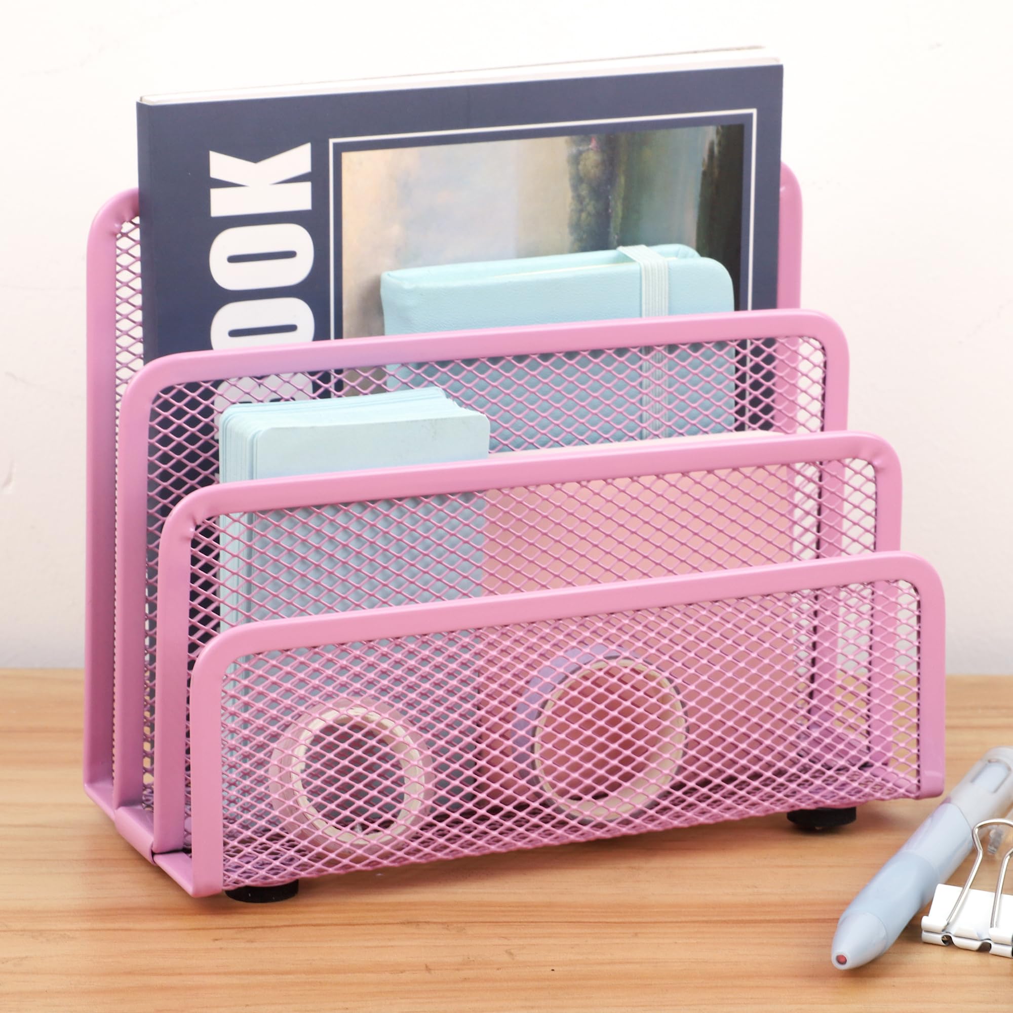 Snapklik.com : EASEPRES Desk Mail Organizer, Office Small Desktop Metal ...