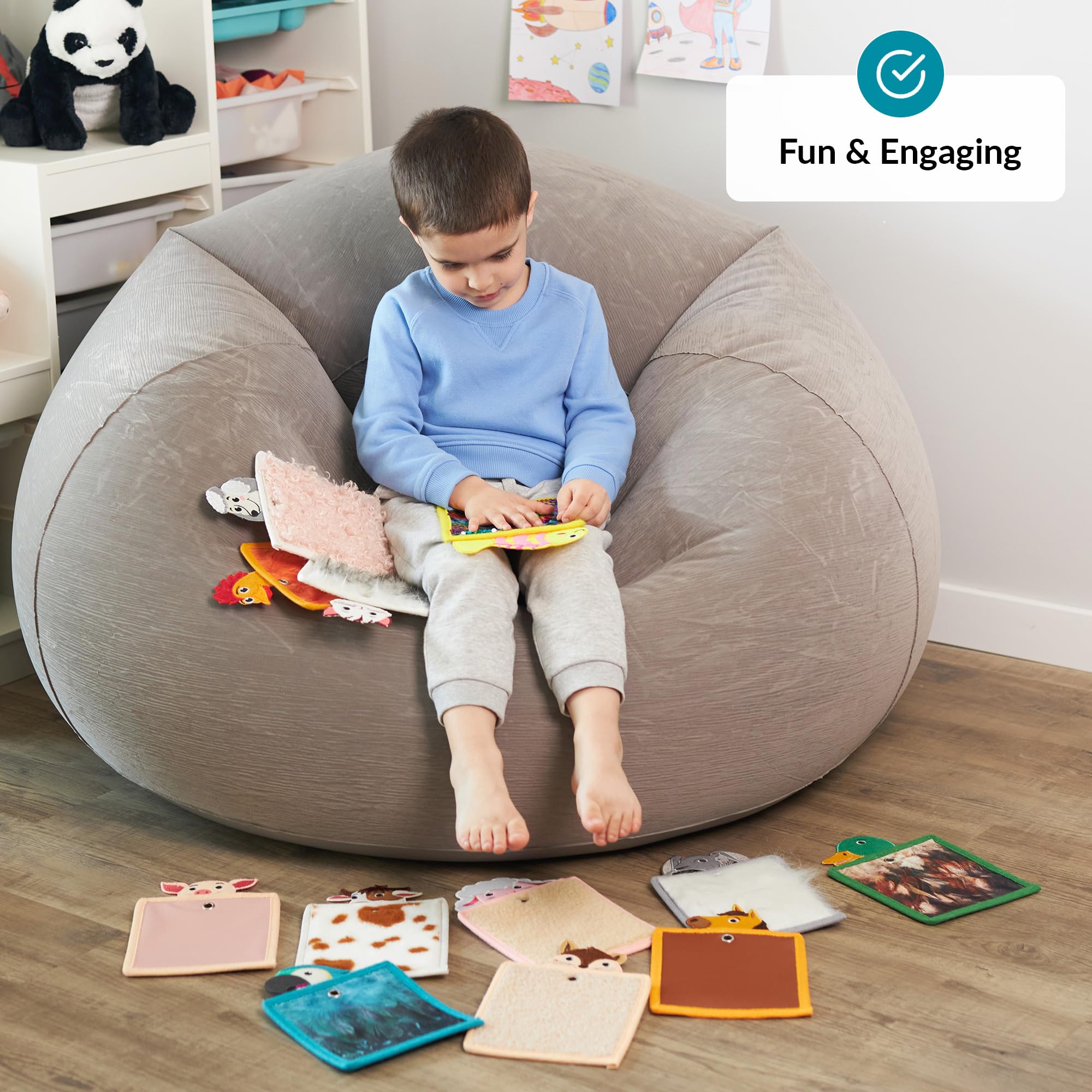Snapklik.com : ODOXIA Sensory Mats Texture Children Sensory Tiles For ...