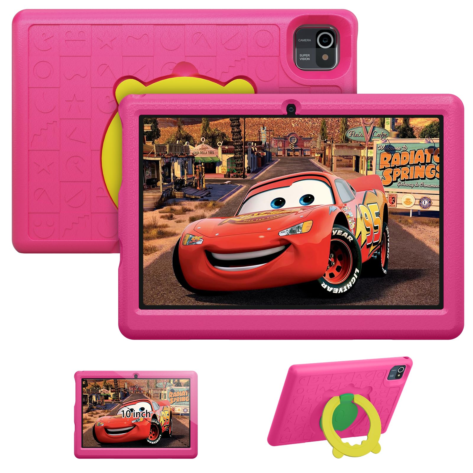 HotLight Kids Tablet 10 inch Tablet with 6(2+4) GB RAM+64GB ROM+128GB ...