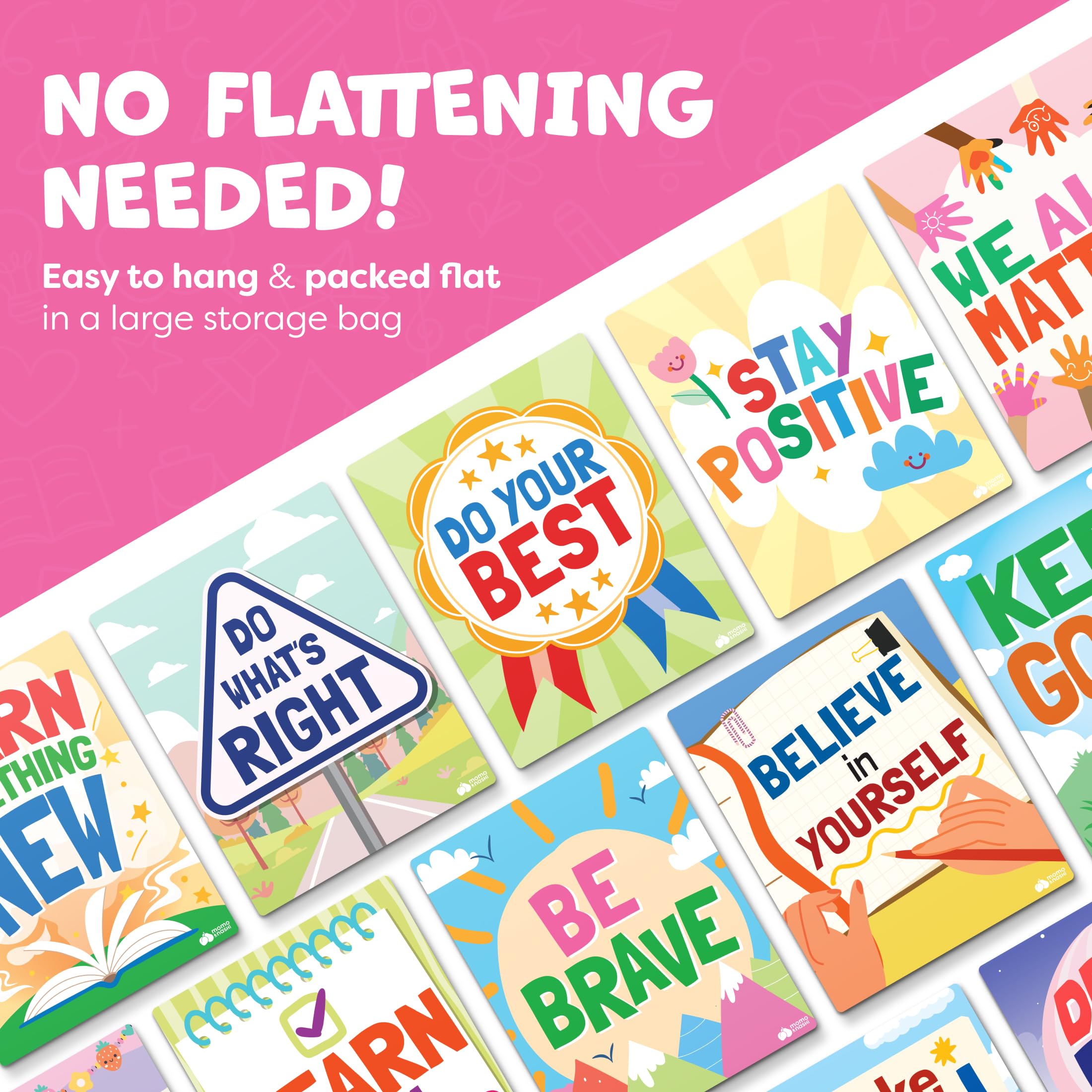 Snapklik.com : Motivational Posters For Classroom - 14pc Positive ...