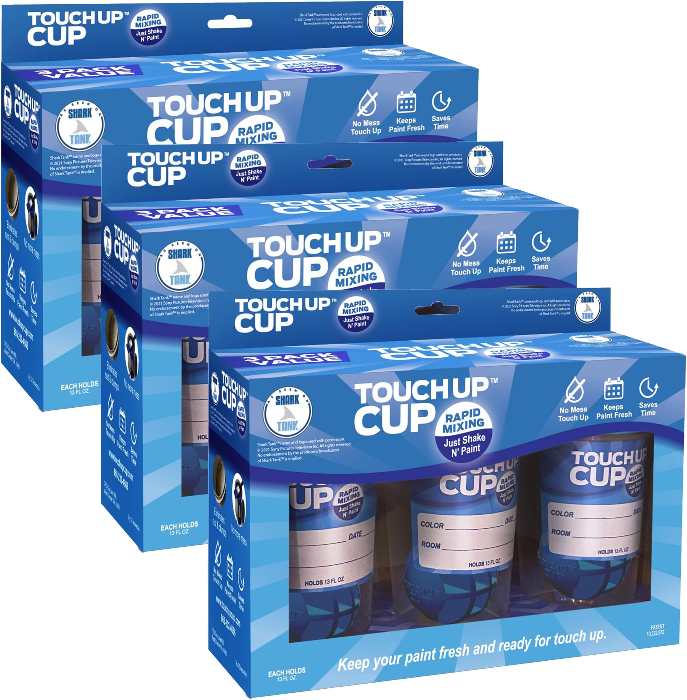 Amazon.com: Touch Up Cup Paint Storage Containers and Paint Brushes for Touch Ups, Home ...