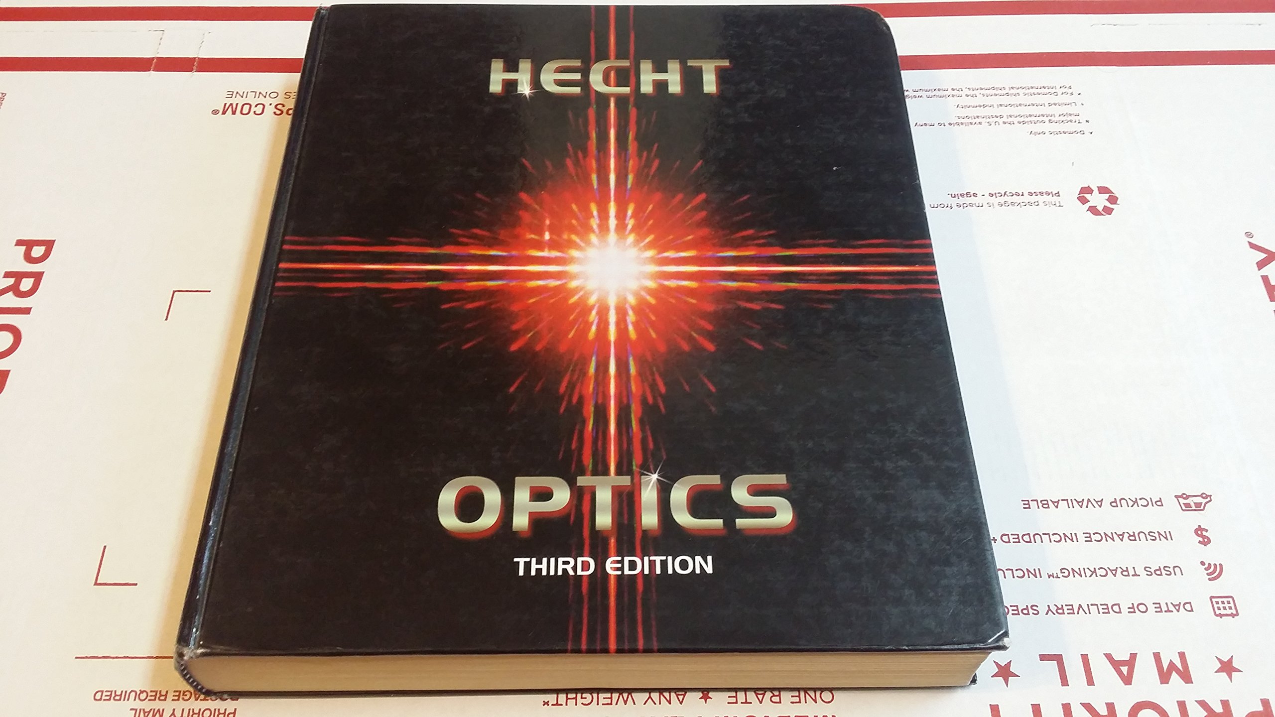 Optics: Hecht, Eugene, Zajac, Alfred: 9780201838879: Amazon.com: Books