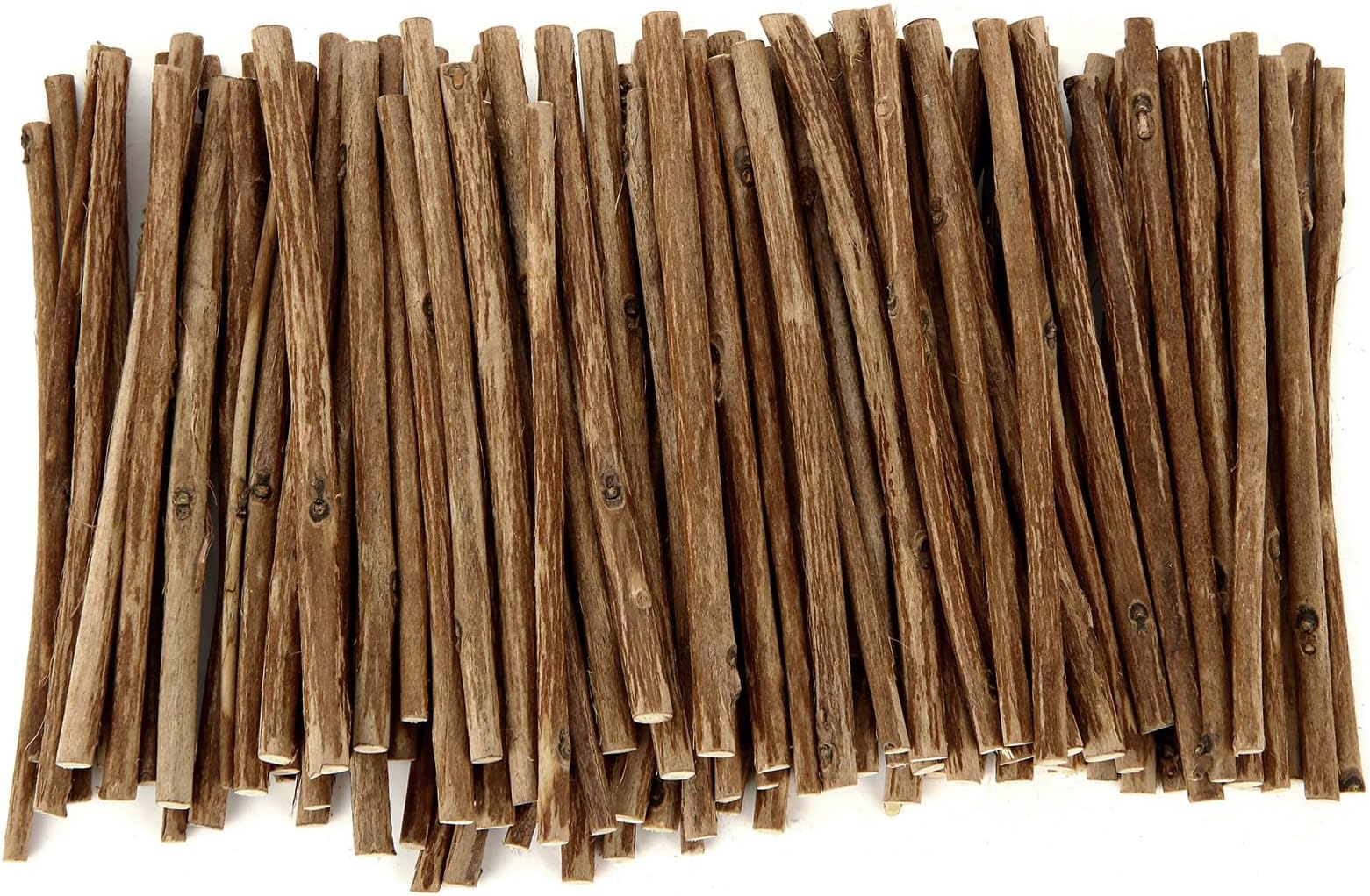 Amazon.com: Oungy 300PCS 4 Inch Long Wood Log Sticks for Crafts Natural ...