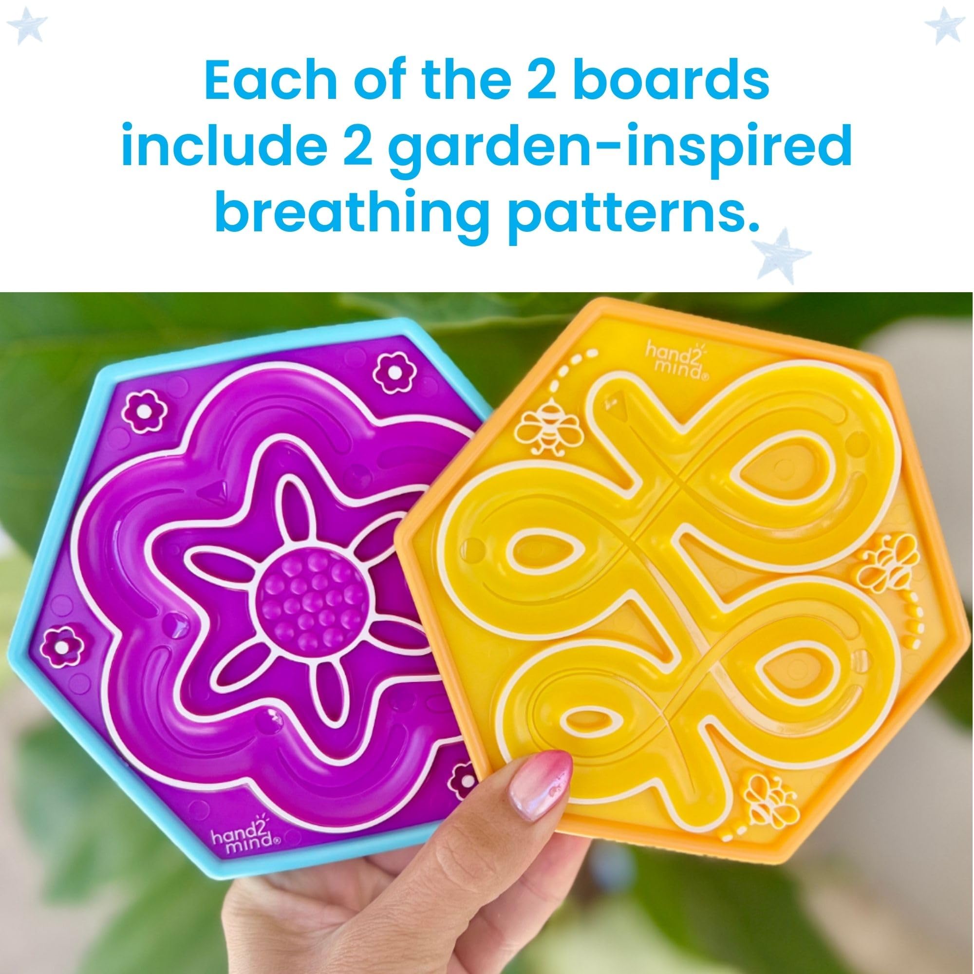 Snapklik.com : Hand2mind Mindful Maze Garden Pack, Tactile Sensory Toys ...