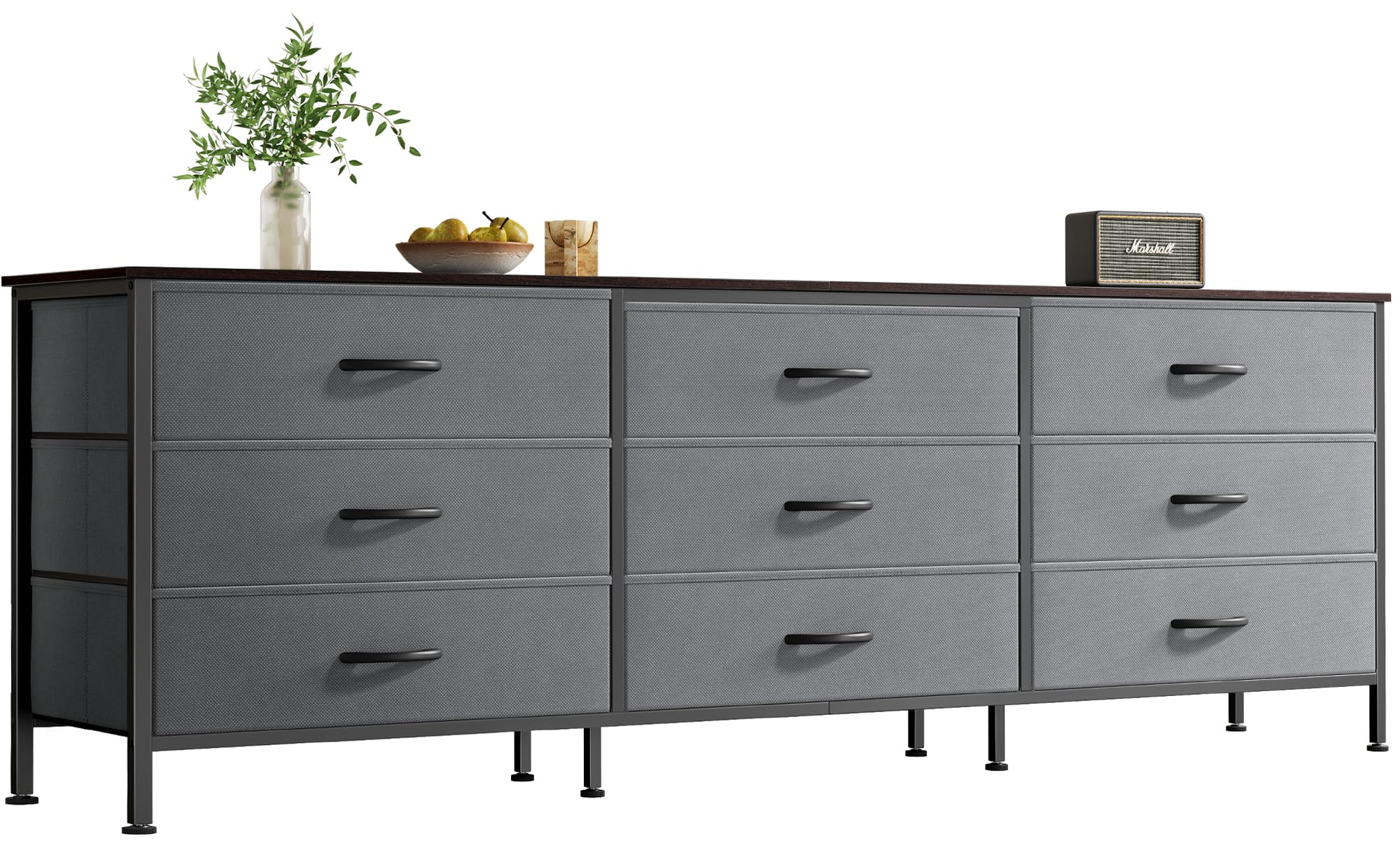 Amazon.com: Huuger 63 Inch Dresser for Bedroom, Dresser for Closet with ...