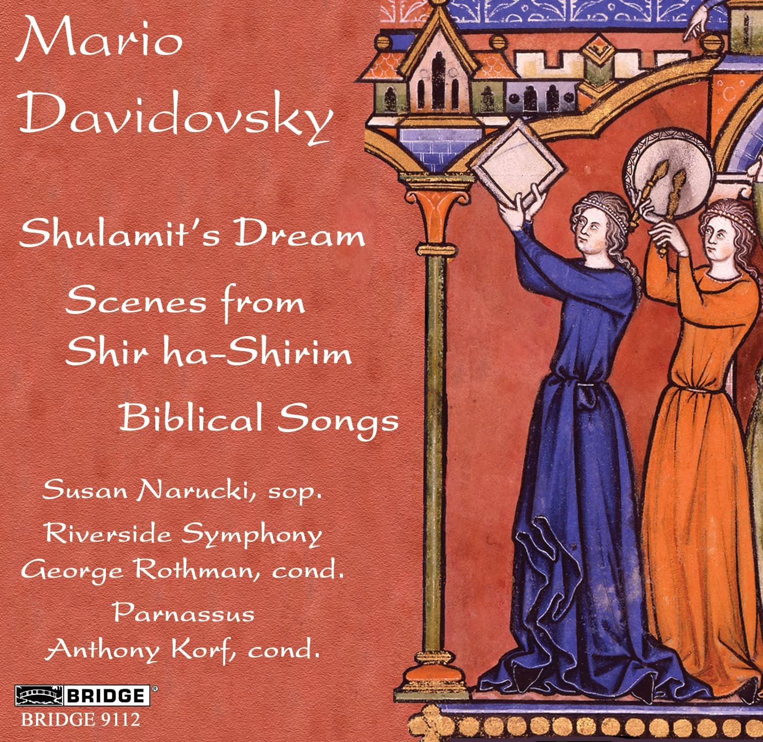 The Music of Mario Davidovsky: Susan Narucki, soprano, Riverside ...