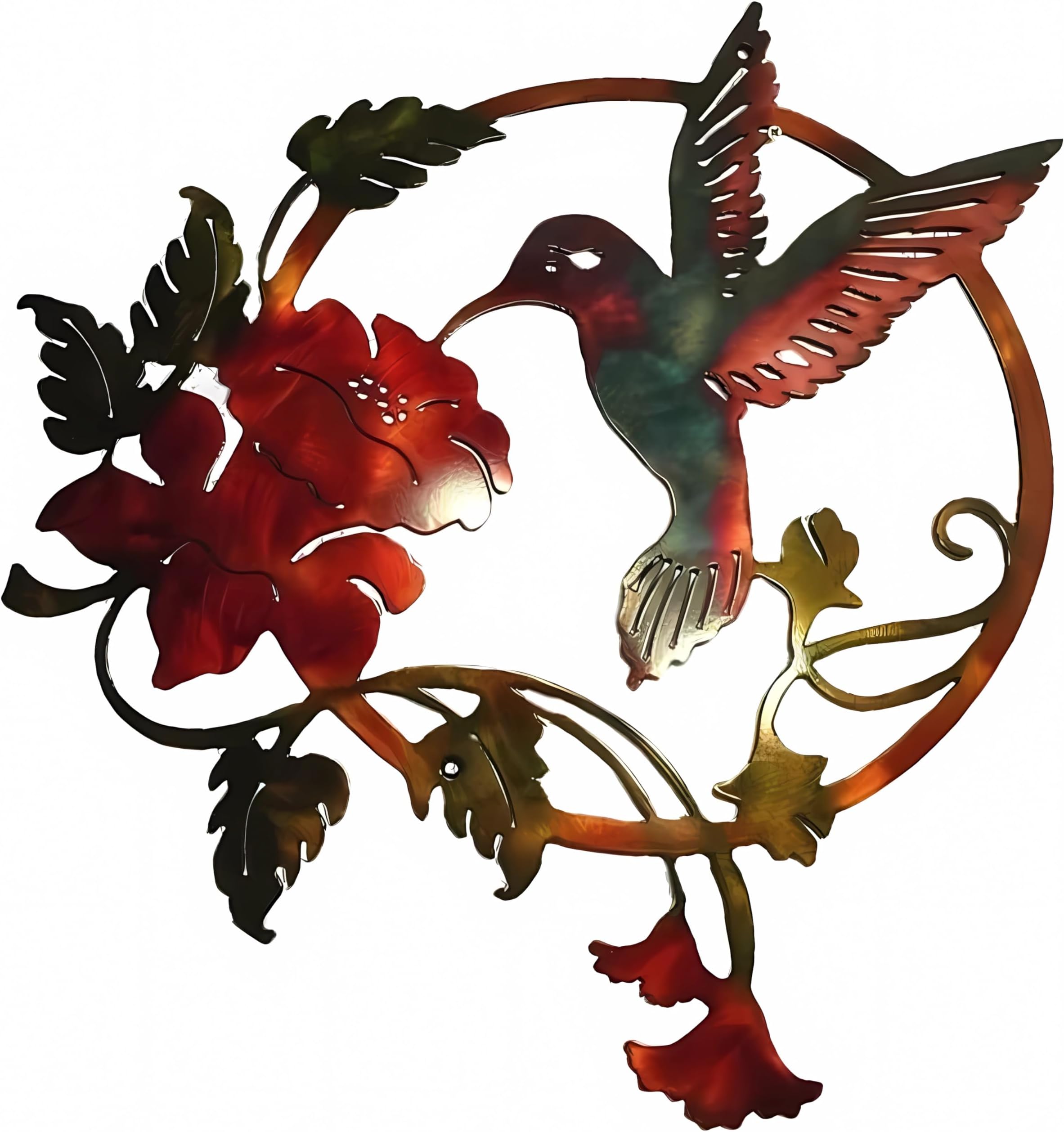 Amazon.com: Peryiter Birds Wall Decor Metal Bird Decor for Wall Outdoor ...