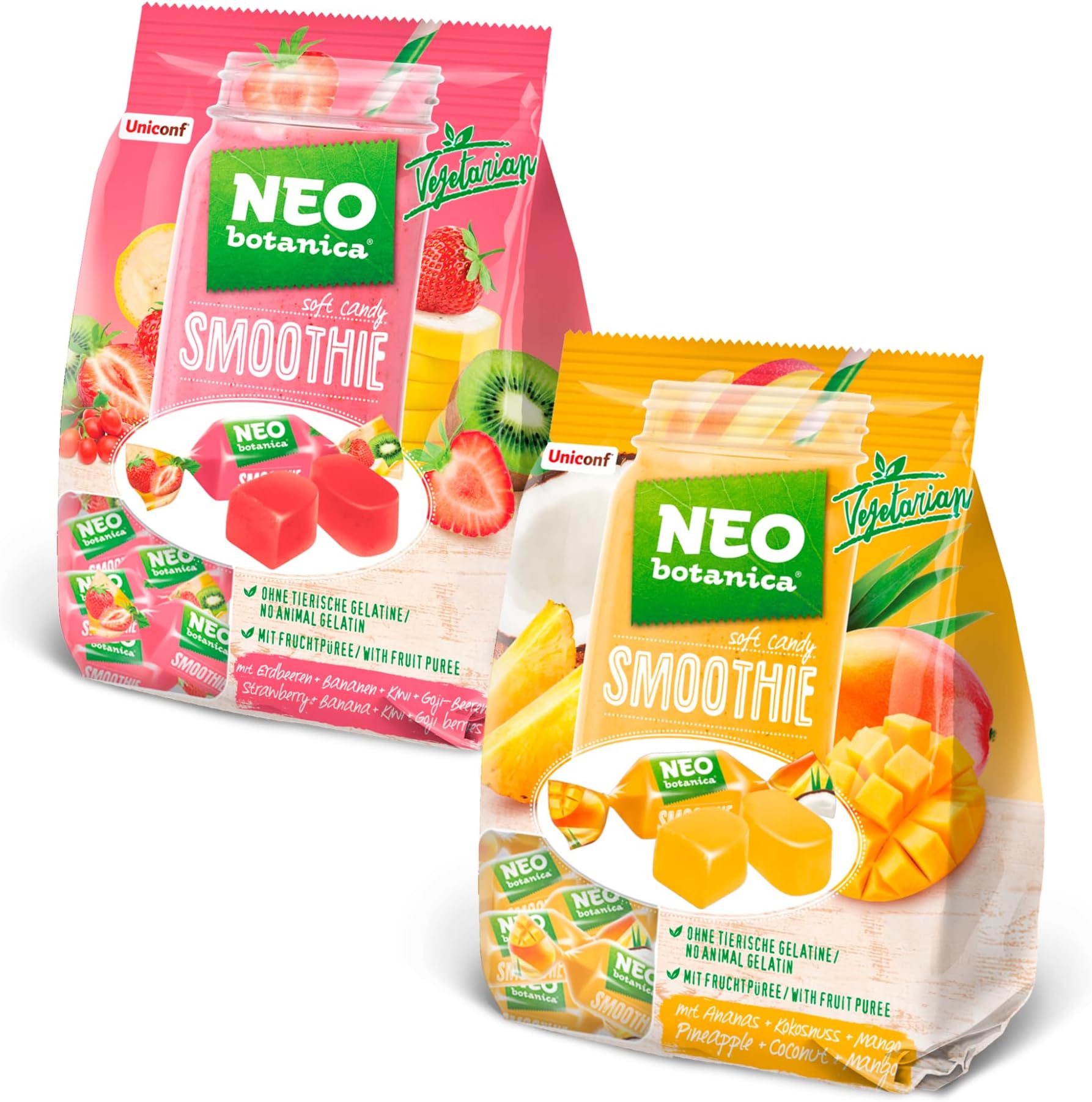 Amazon.com : Jelly Candy Assortment by Friness: 200g Each of Neo ...