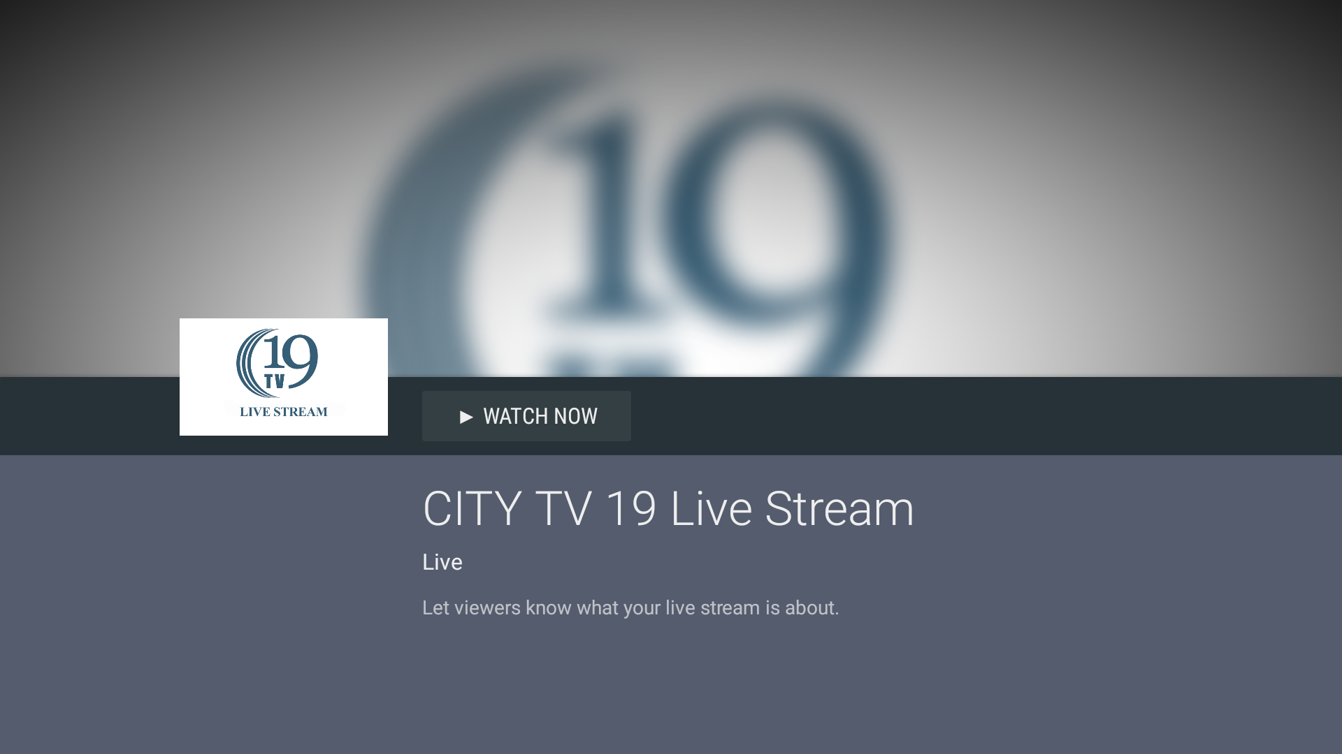 CITY TV 19 - App on Amazon Appstore