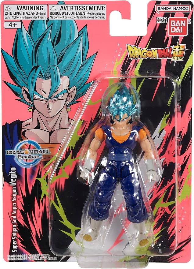 Amazon.com: Dragon Ball Bandai Evolve Figures Super Saiyan God Super ...