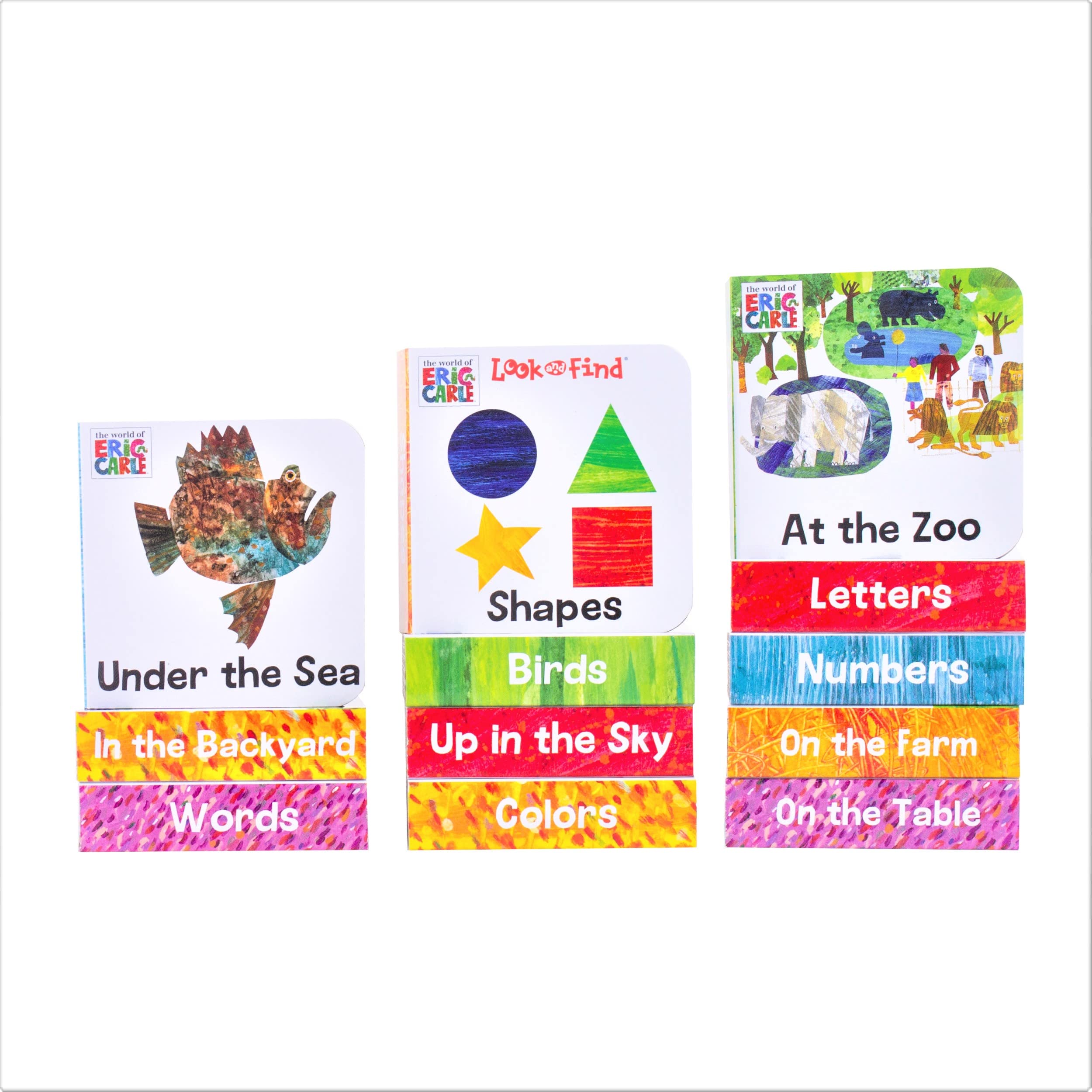 Snapklik.com : World Of Eric Carle, My First Library 12 Board Book Set