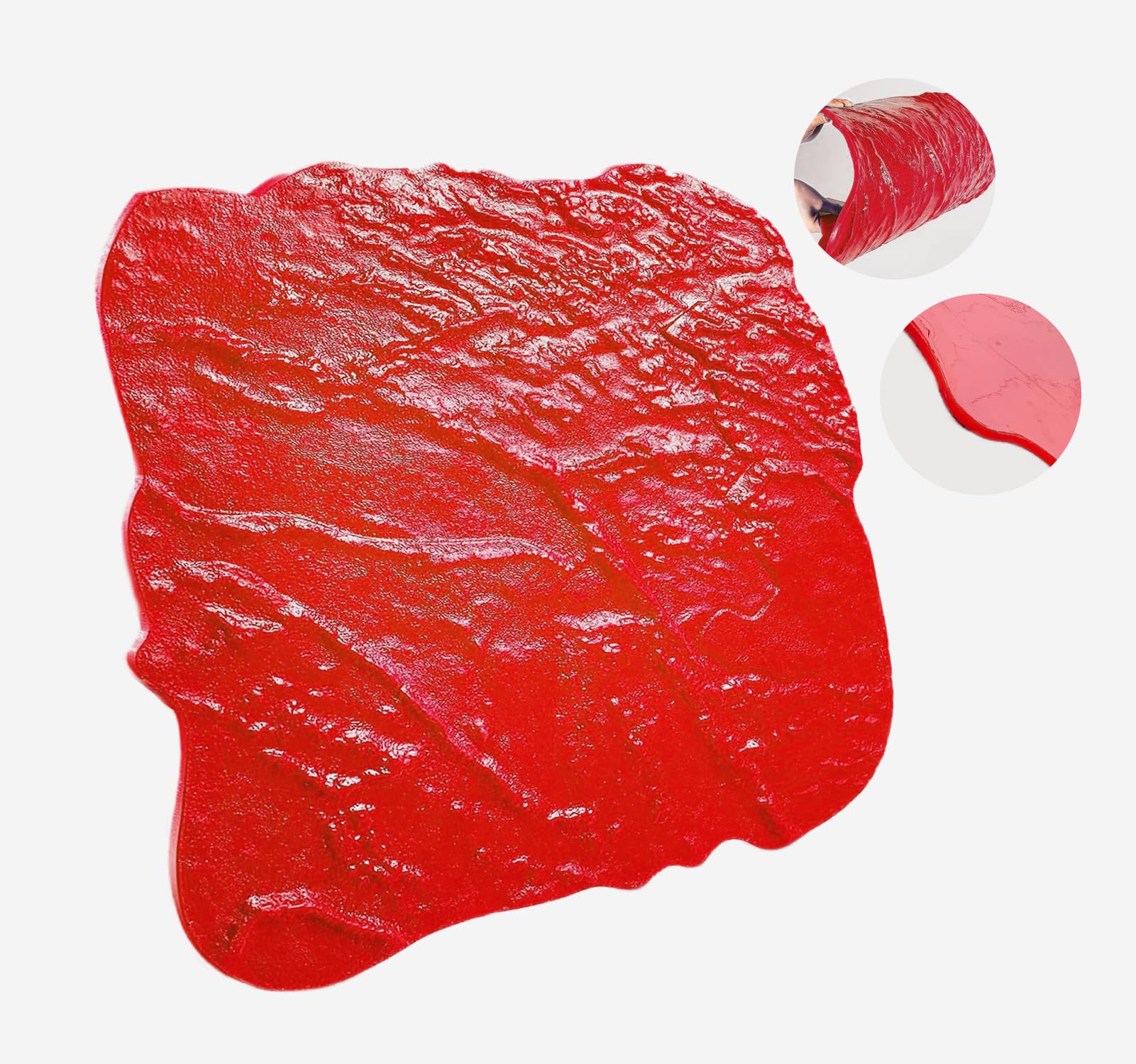 Amazon.com: CAMMOCV 36" X 36" Concrete Stamps,Skin Slate Seamless ...